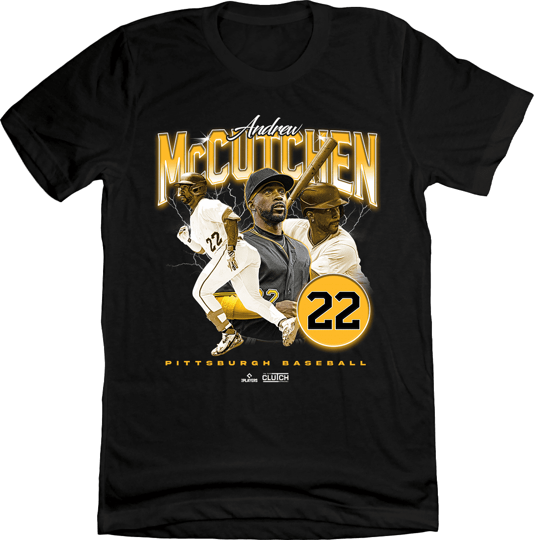 Andrew McCutchen Retro 90s Tee Black Unisex T-Shirt Comfort Colors® XL ...
