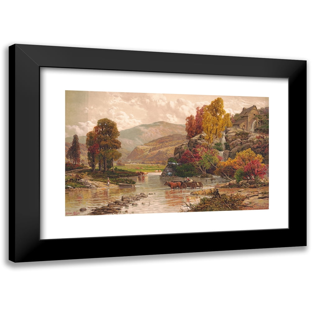 Andrew Melrose 24x16 Black Modern Framed Museum Art Print Titled - In ...