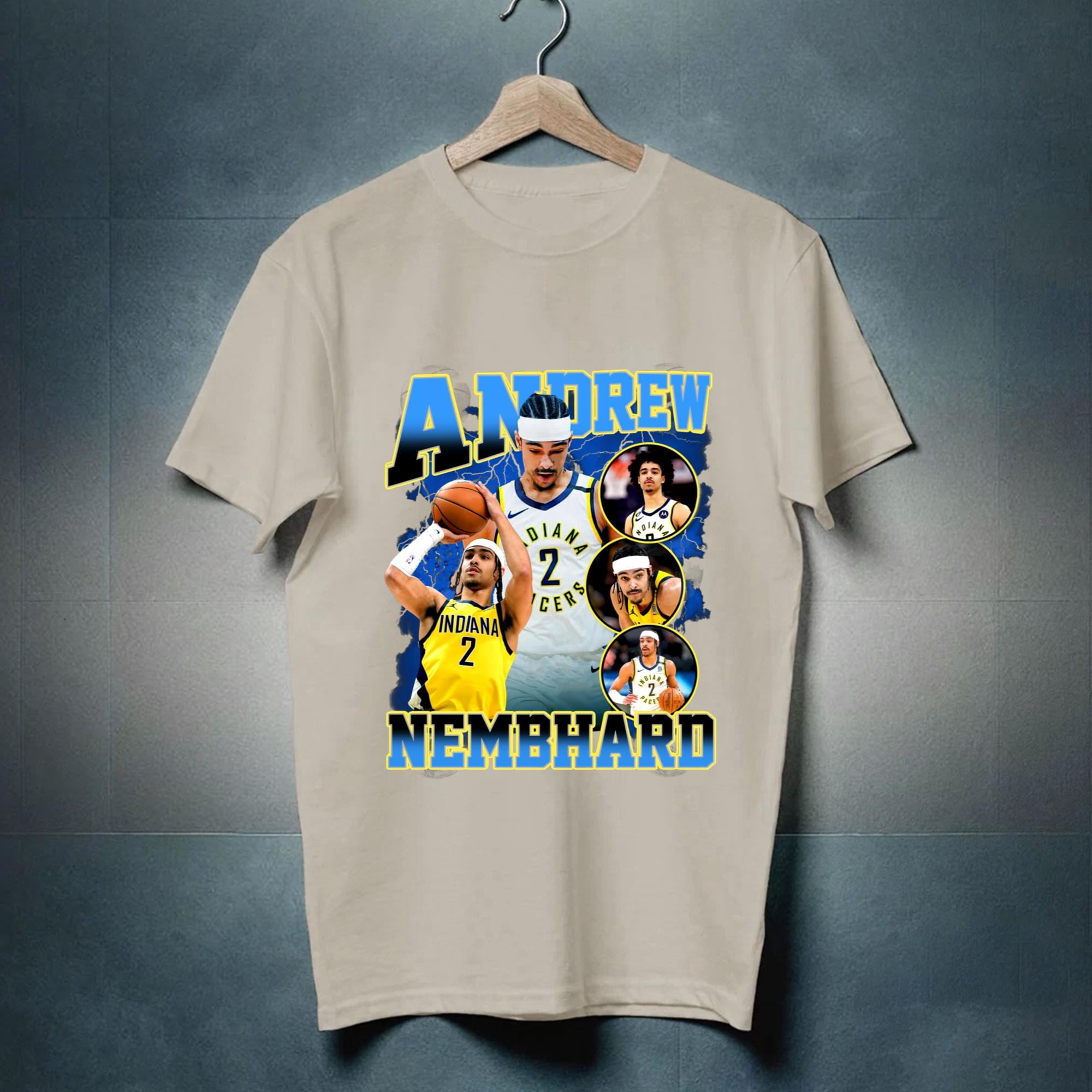 Andrew Nembhard Shirt 90s Bootleg Style Graphic Rap Tee for Men Women ...