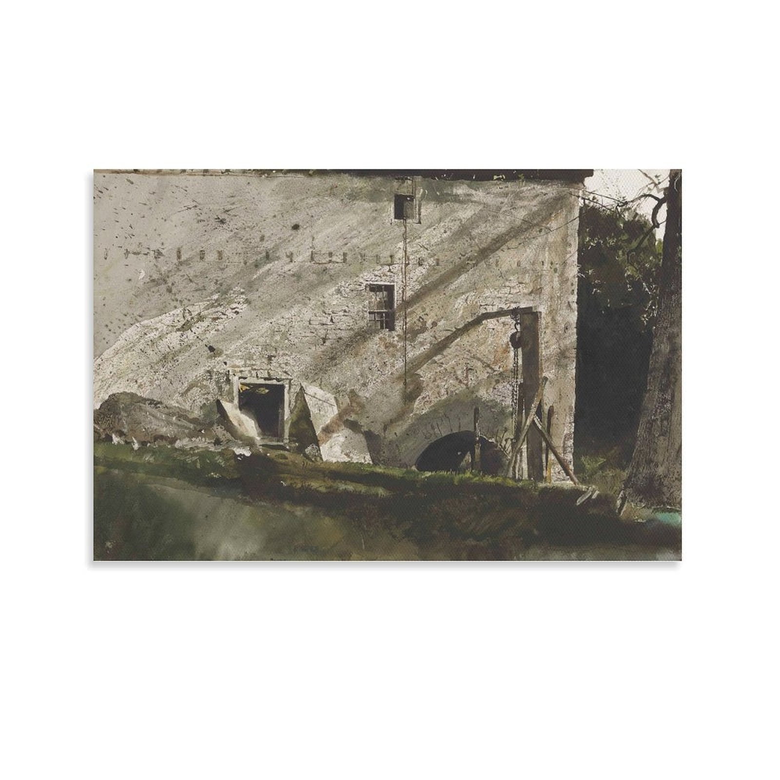 Andrew Newell Wyeth Was An American Visual Artist ，Chain Hoist，Abstract ...