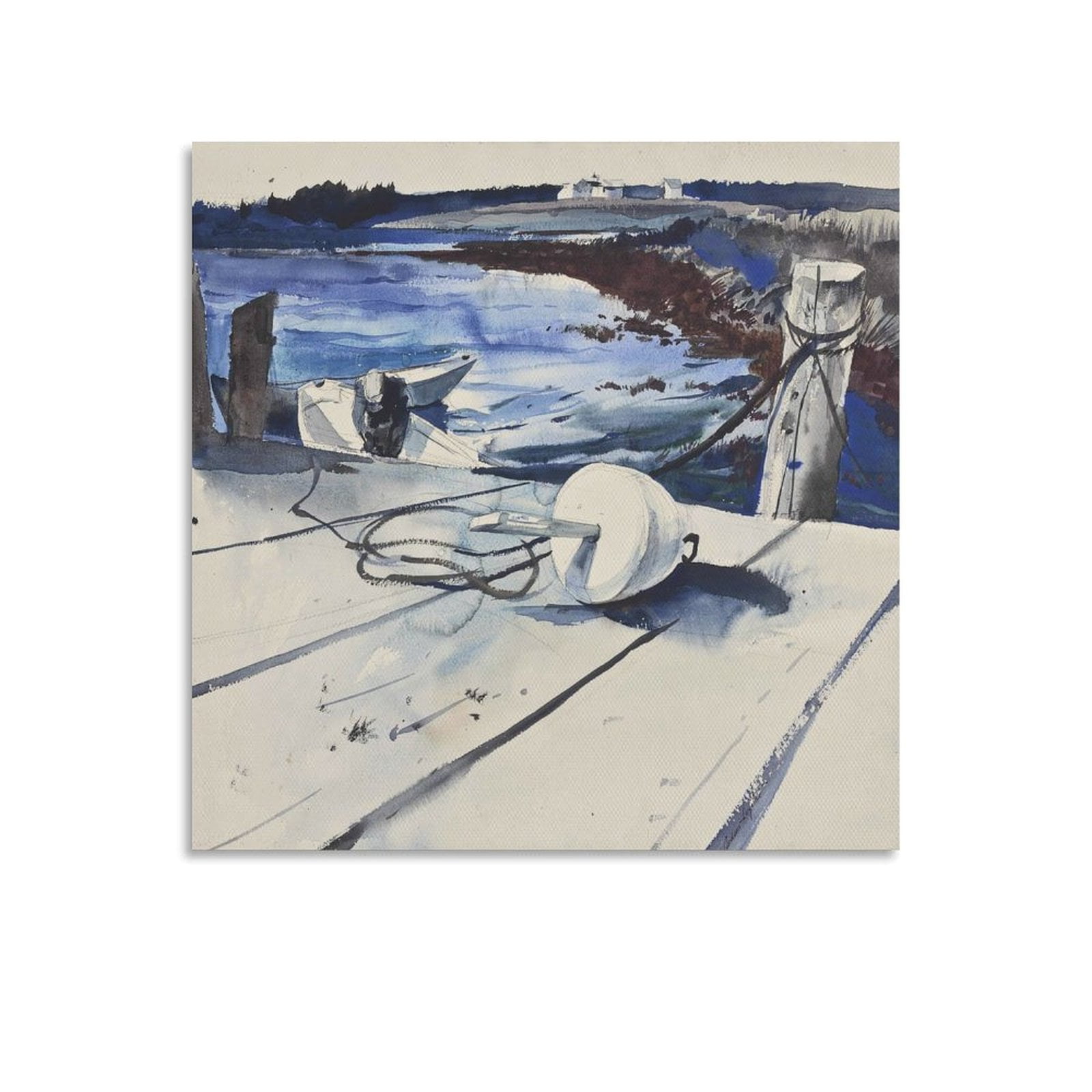 Andrew Newell Wyeth Was An American Visual Artist ，Lobster Buoy ...