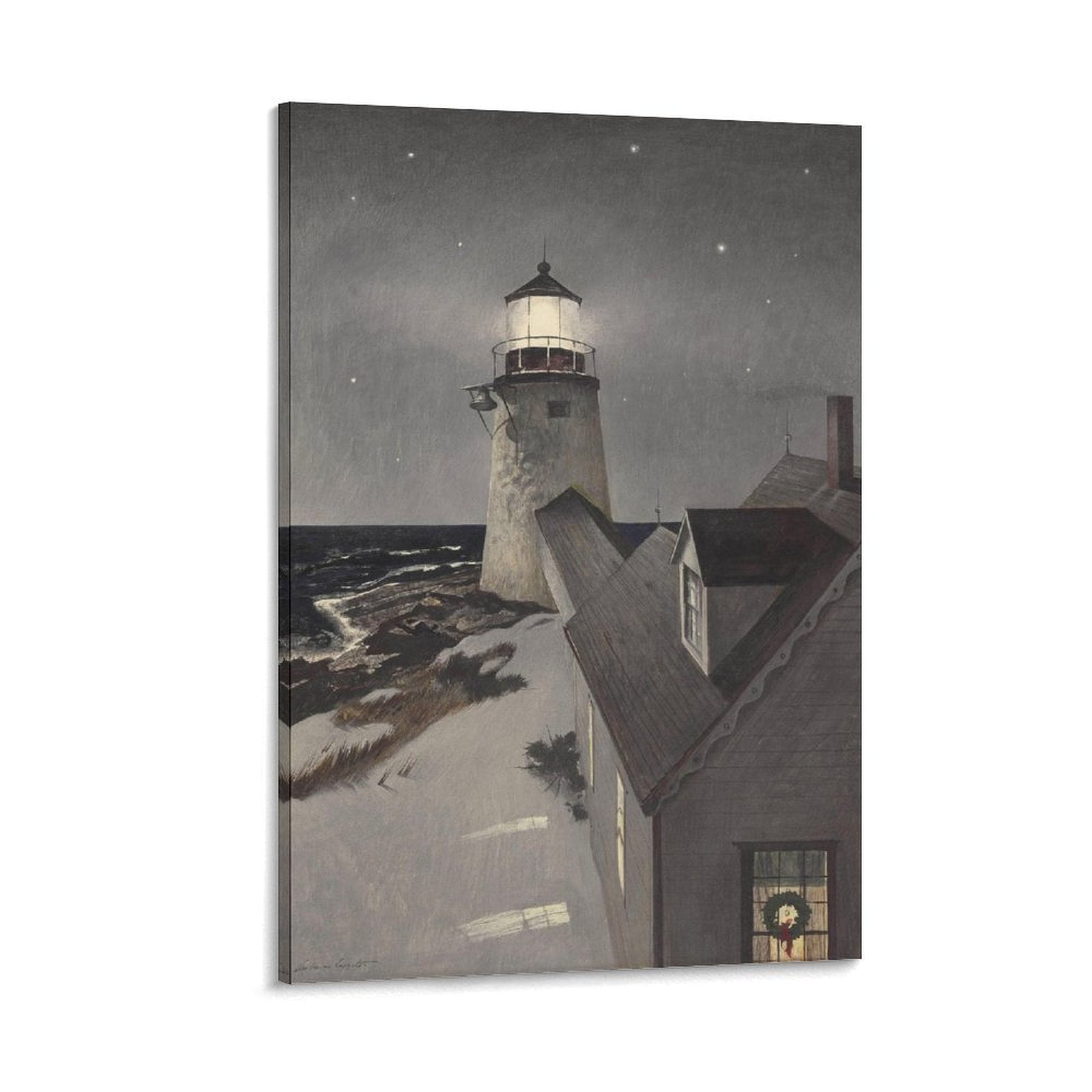 Andrew Newell Wyeth Was An American Visual Artist ，Snowy Morning ...