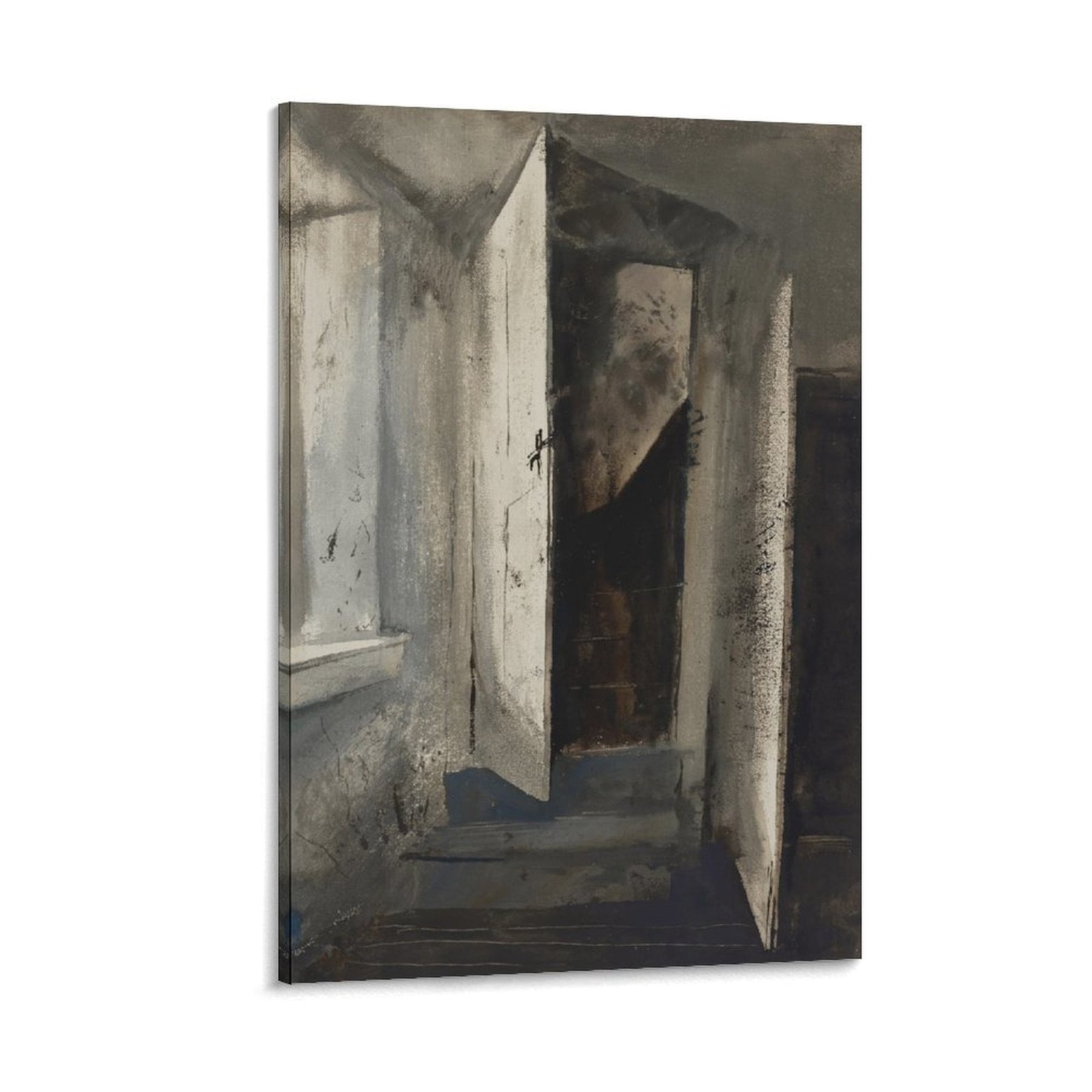 Andrew Newell Wyeth Was An American Visual Artist ，Stair Door，Abstract ...