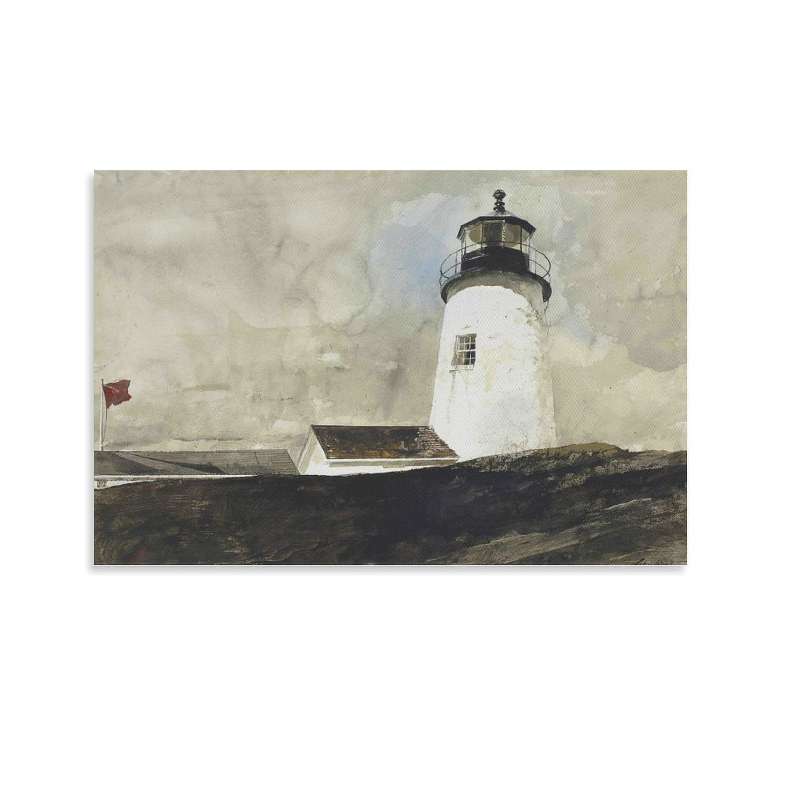 Andrew Newell Wyeth Was An American Visual Artist ，Storm Signal ...