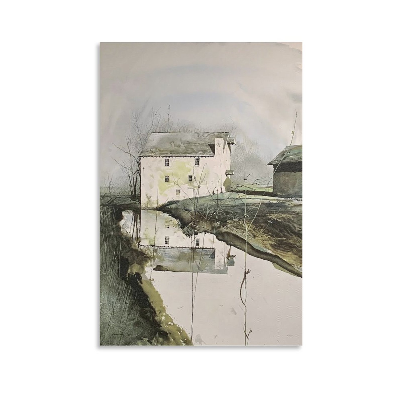 Andrew Newell Wyeth Was An American Visual ArtistFlourmill，Abstract Art ...