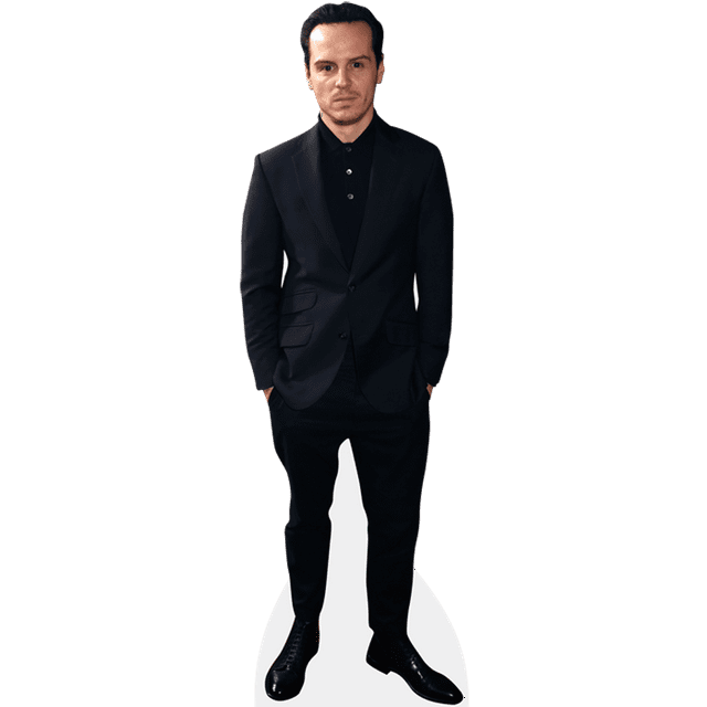 Andrew Scott (Black Suit) Lifesize Cardboard Cutout Standee - Walmart.com