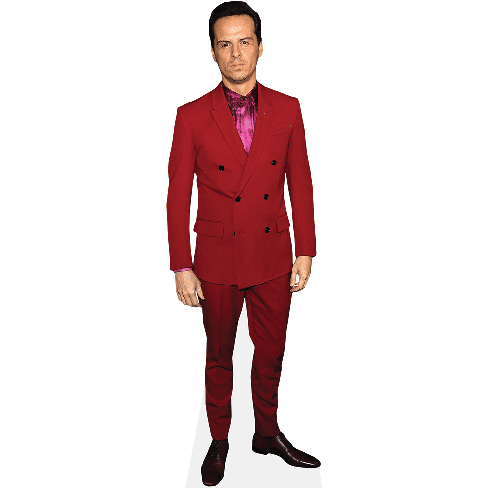Andrew Scott (Red Suit) Mini Cardboard Cutout Standee - Walmart.com