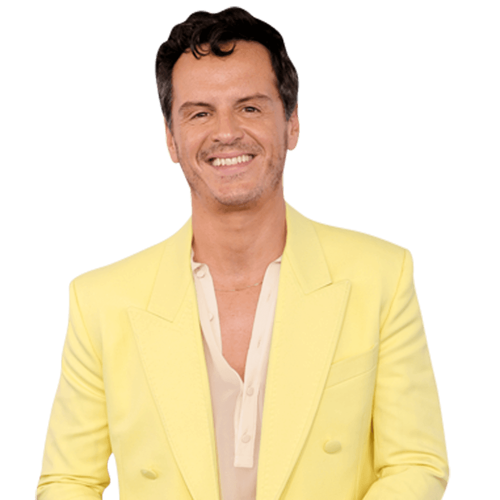 Andrew Scott Yellow Suit Half Body Buddy Cutout