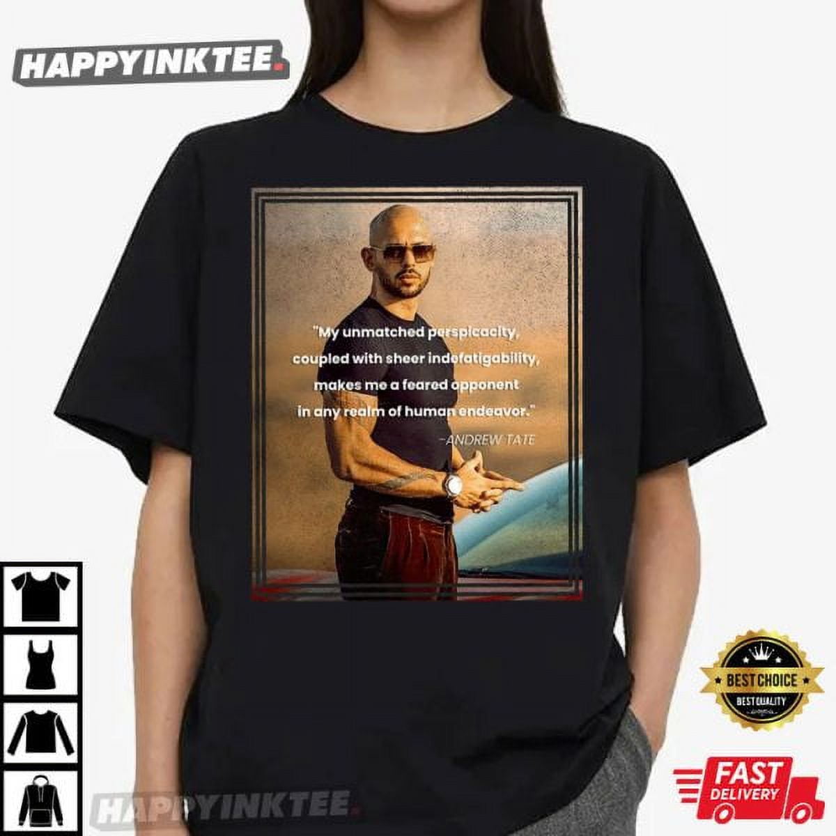 Andrew Tate Cobra Hustler Top G T-Shirt - Walmart.com