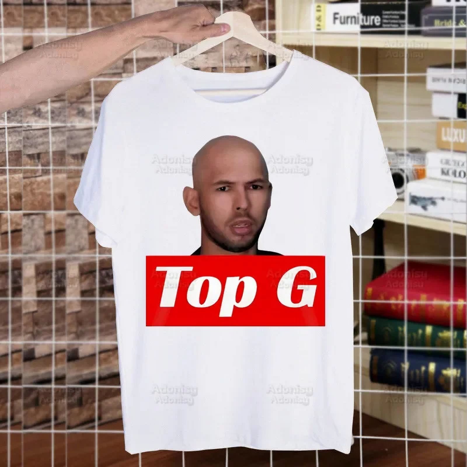 Andrew Tate T Shirt Men Retro Washed Tops Tees Harajuku Tshirt ...