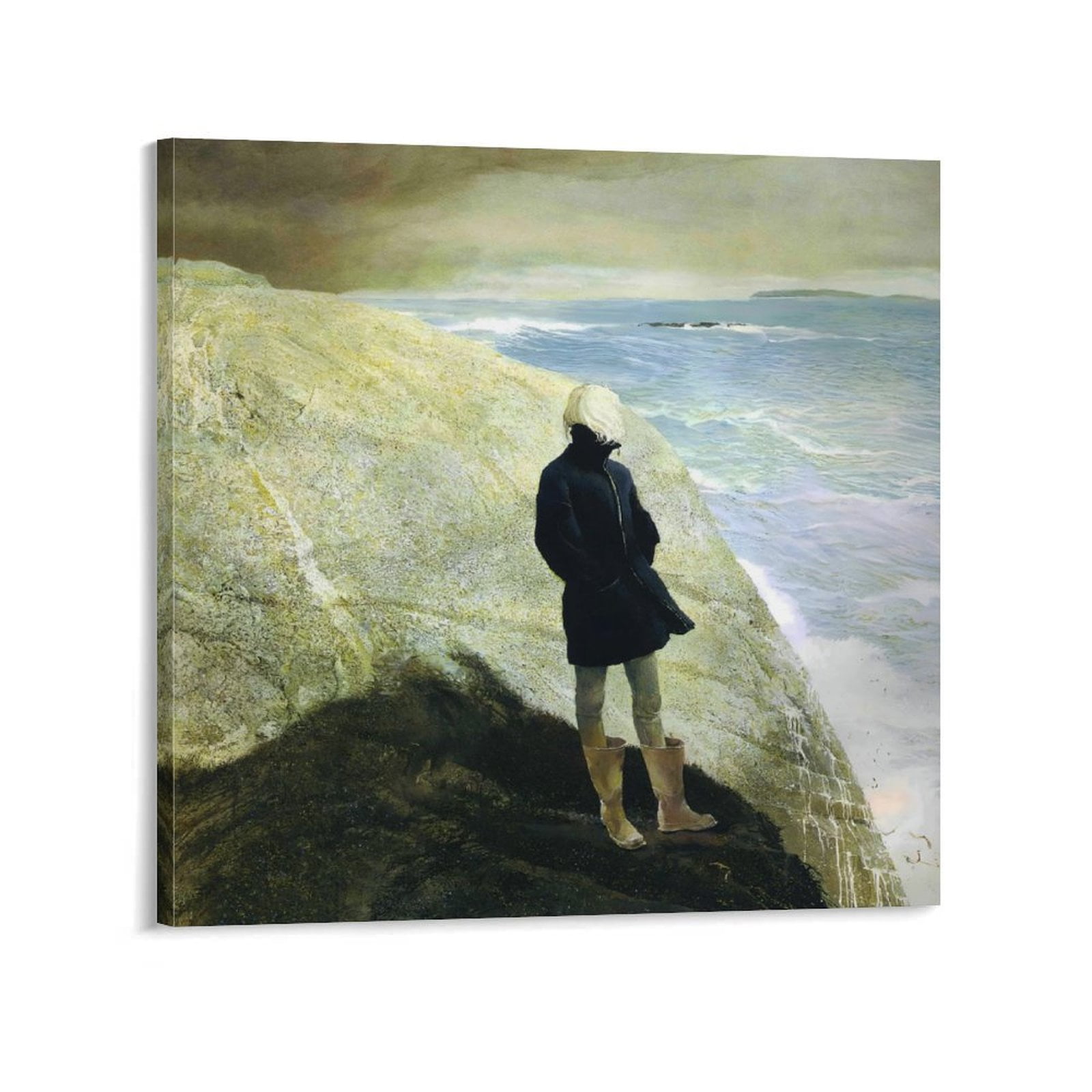 Andrew Wyeth Art Painting Poster On The Edge Artworks Canvas Poster ...