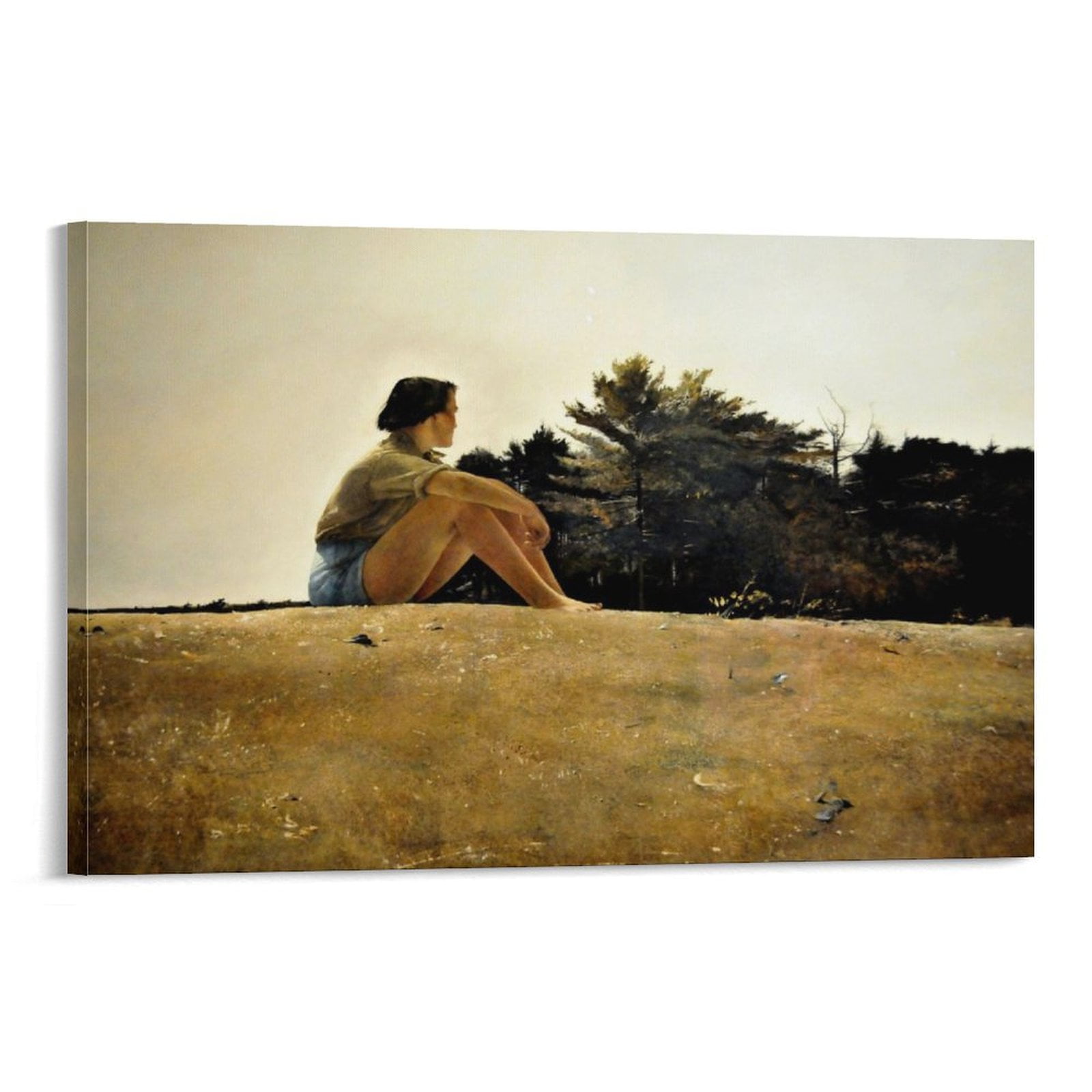 Andrew Wyeth The Artist Poster American Painter Sketch Watercolour ...