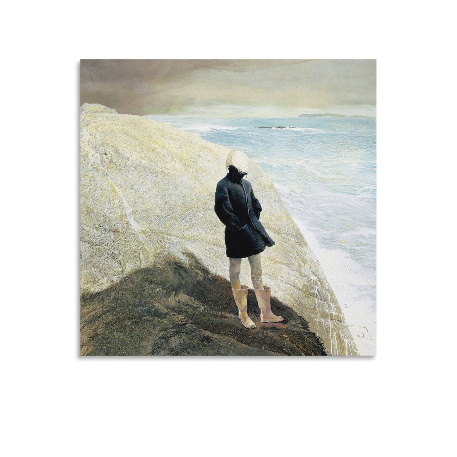Andrew Wyeth The Artist Poster abstractionism Nostalgic Realism Art ...
