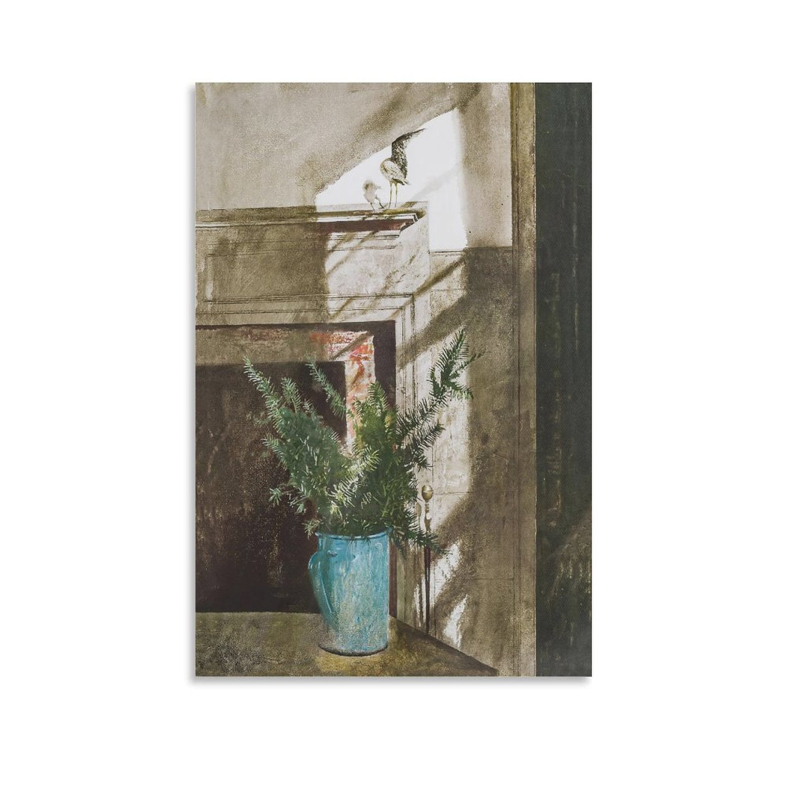 Andrew Wyeth Bird in The House Prints Poster Canvas Poster Wall Art ...