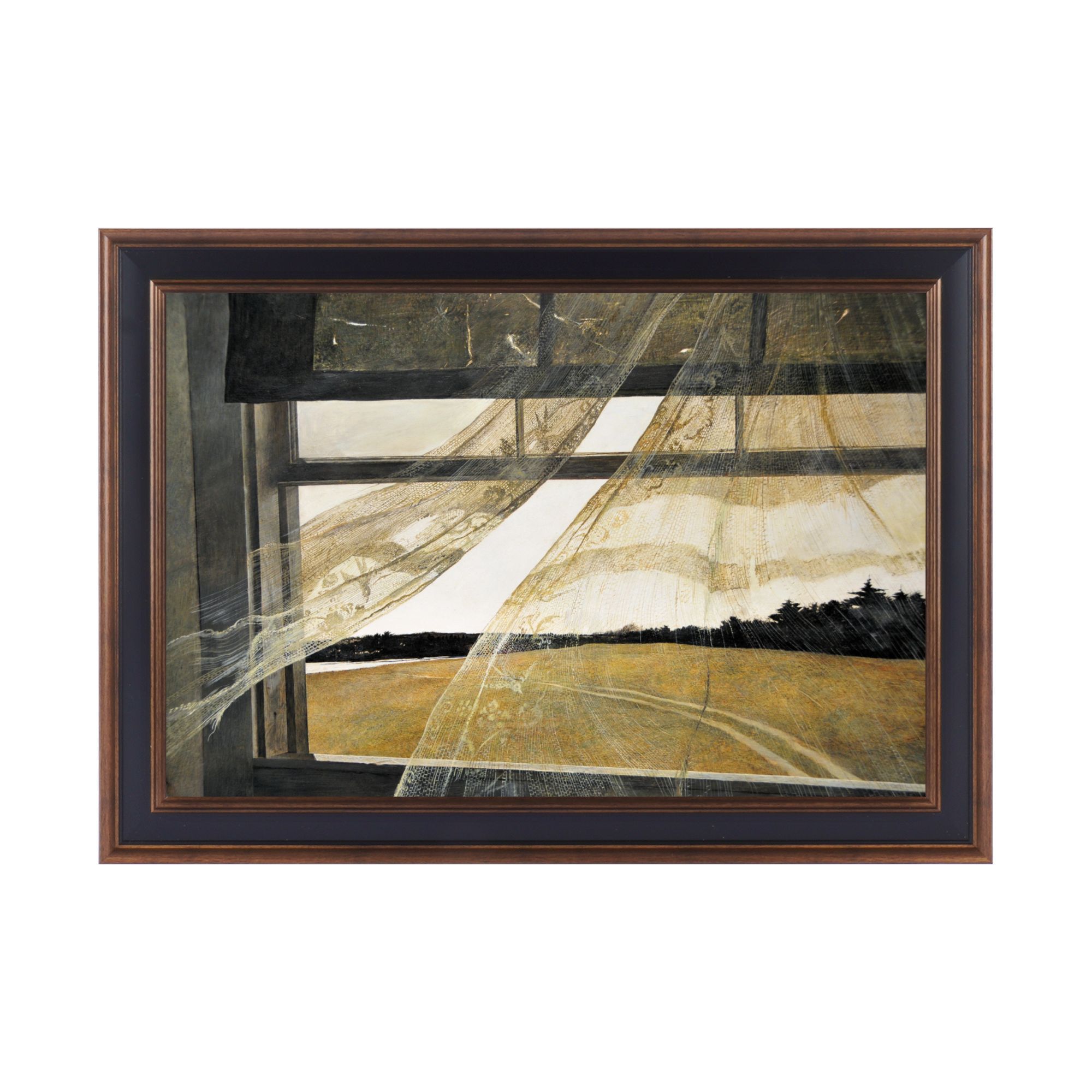 Andrew Wyeth Canvas Wall Art–Vintage Classic Wall Art with Pine Wood ...