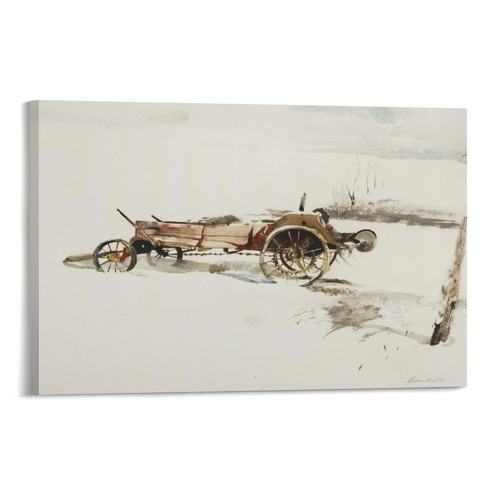 Andrew Wyeth Farm Canvas Printing Famous Paintings, Wall Art Posters ...