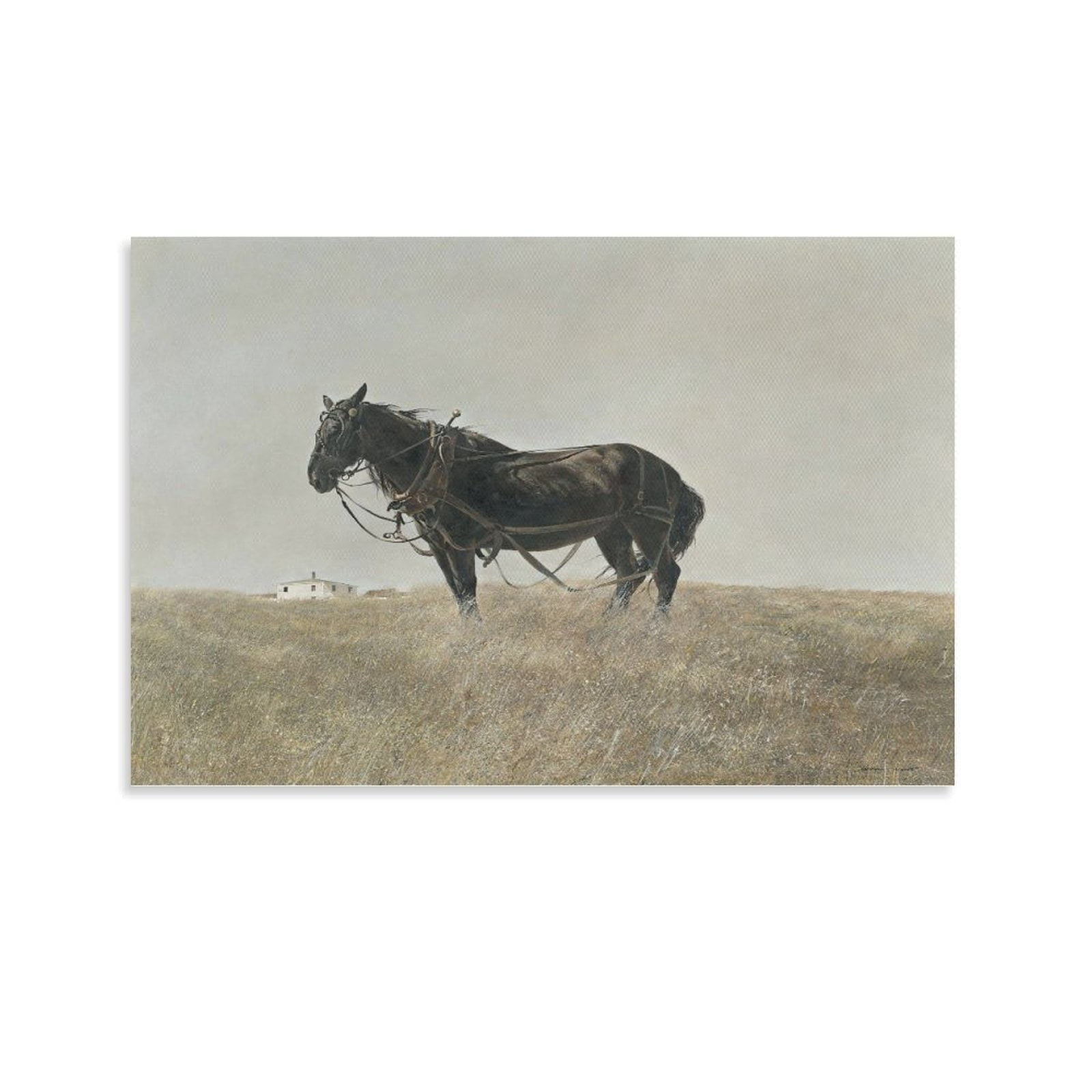 Andrew Wyeth Farm Horse Prints Poster Poster Cool Artworks Painting ...