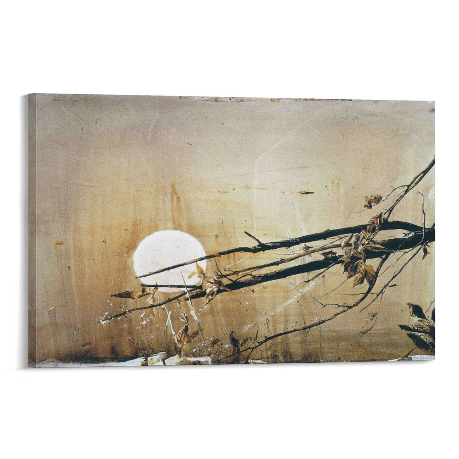 Andrew Wyeth Full Moon Prints Poster Wall Art Poster Scroll Canvas ...