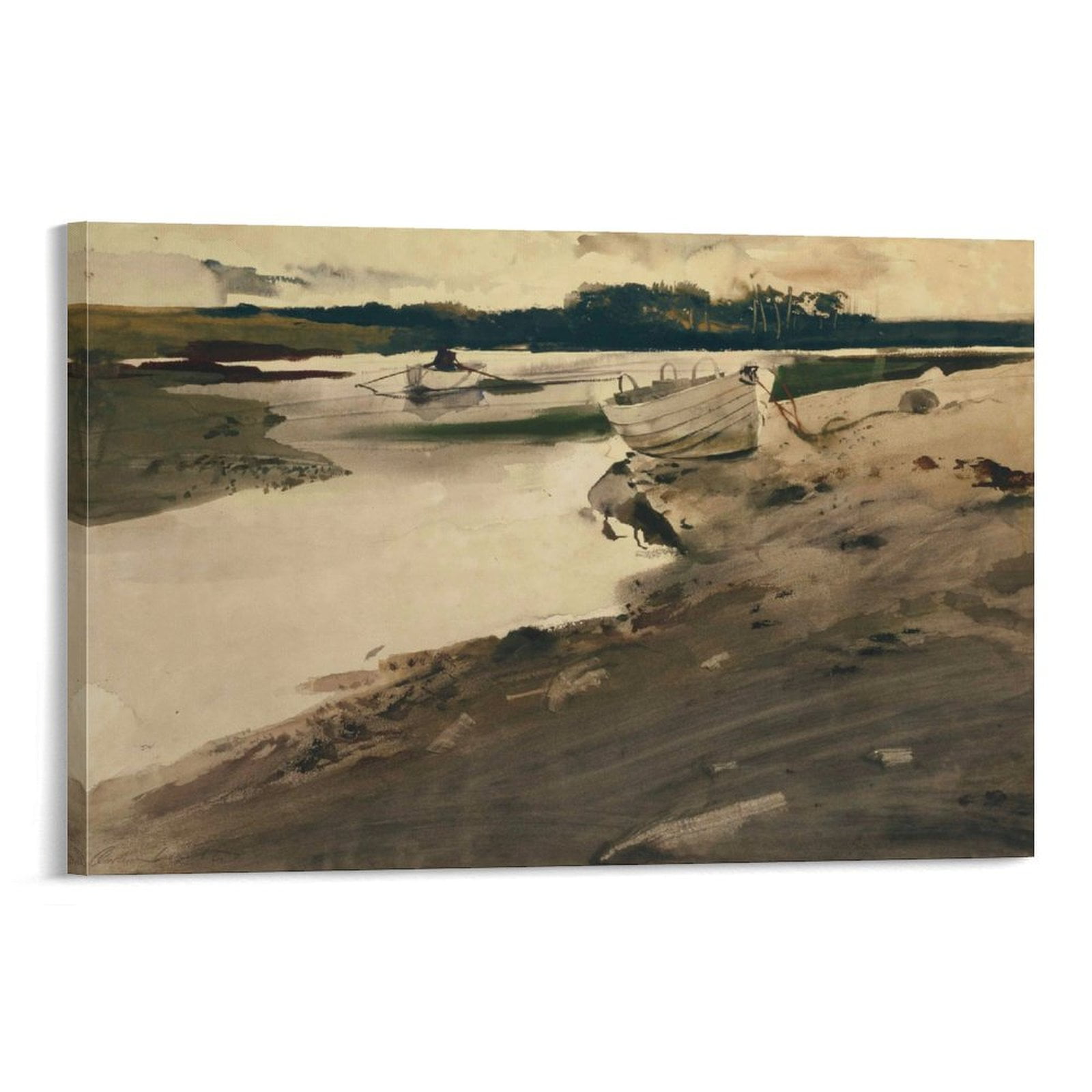 Andrew Wyeth The Inlet Canvas Printing Famous Paintings, Wall Art ...