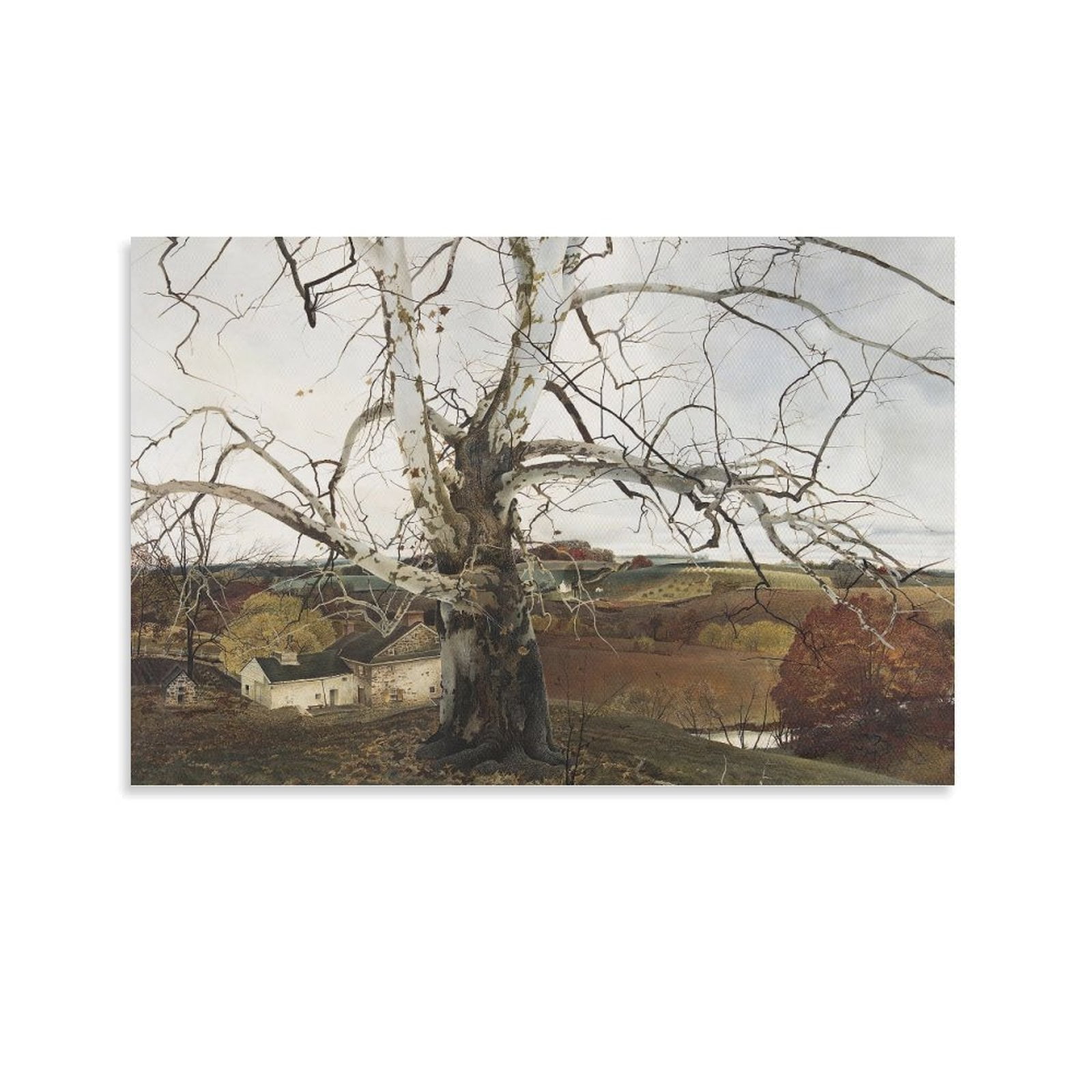 Andrew Wyeth Pennsylvania Landscape Prints Poster Posters Art Print ...