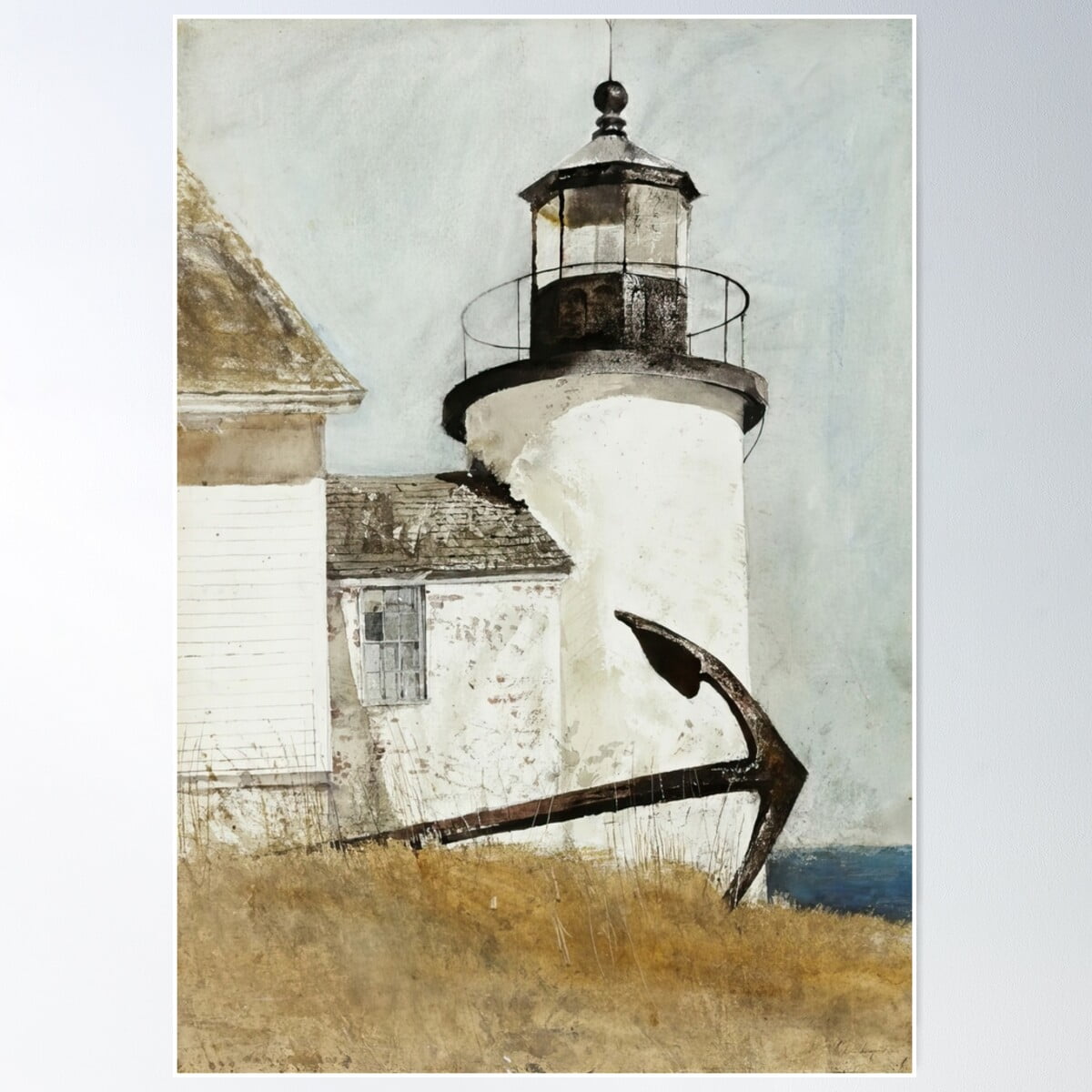 Andrew Wyeth Poster, 12x18 UNFRAMED - Walmart.com