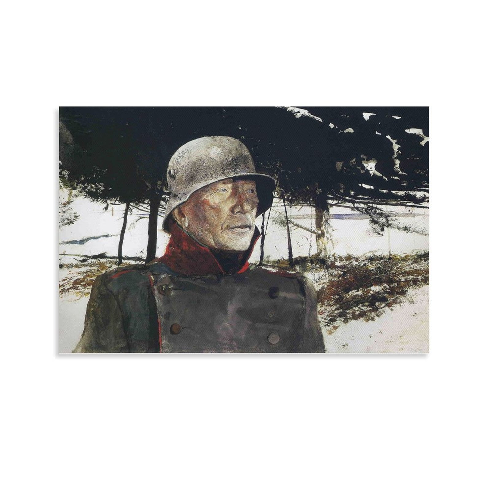 Andrew Wyeth Poster (4) Canvas Poster Wall Art Picture Prints Hanging ...