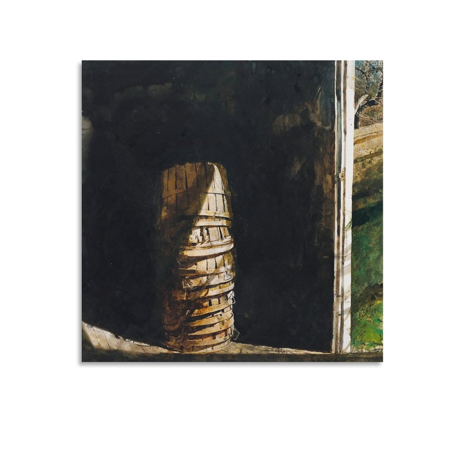 Andrew Wyeth Poster Shed Canvas Famous Paintings, Wall Art Posters ...
