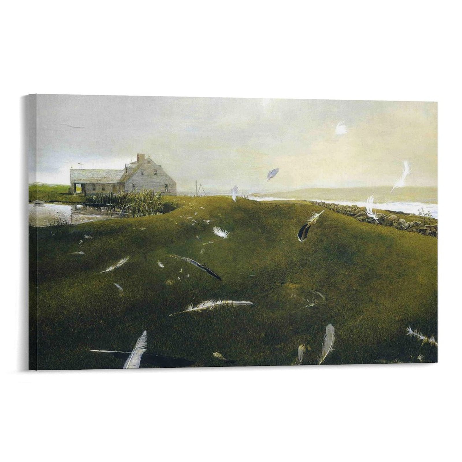 Andrew Wyeth Print Painting Airborne Posters Wall Art Painting Canvas ...