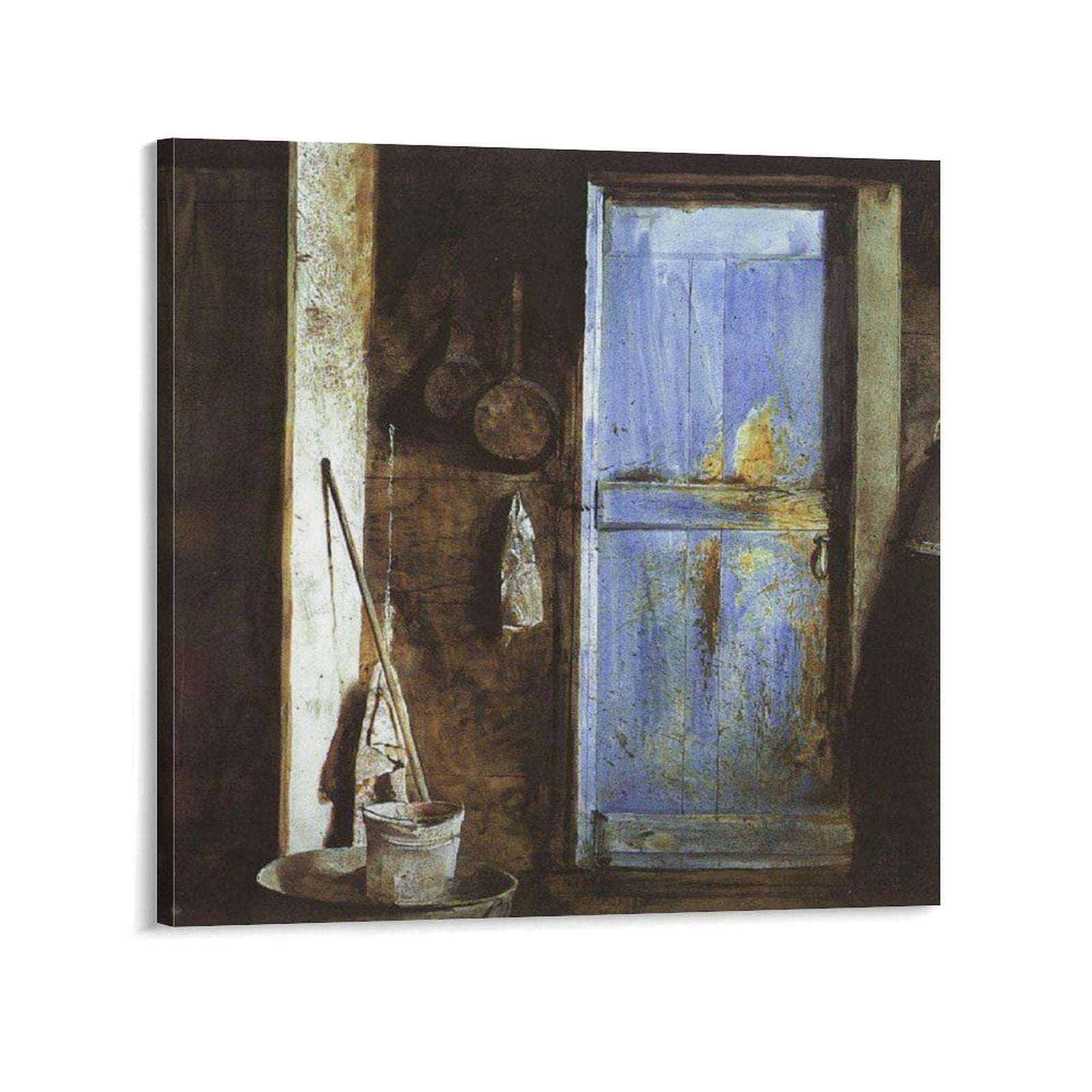 Andrew Wyeth Print Painting Alvaro & Christina Canvas Wall Art Poster ...