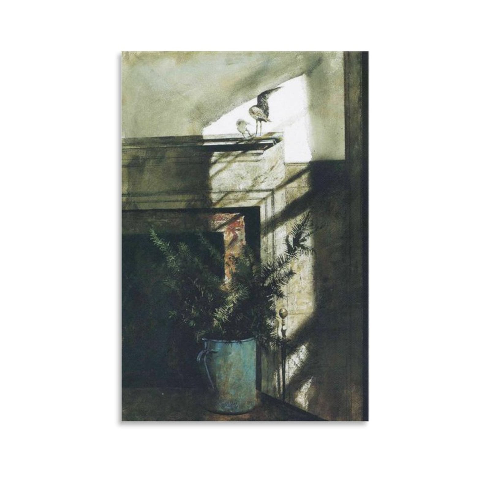 Andrew Wyeth Print Painting Bird In The House Print Photo Art Painting ...