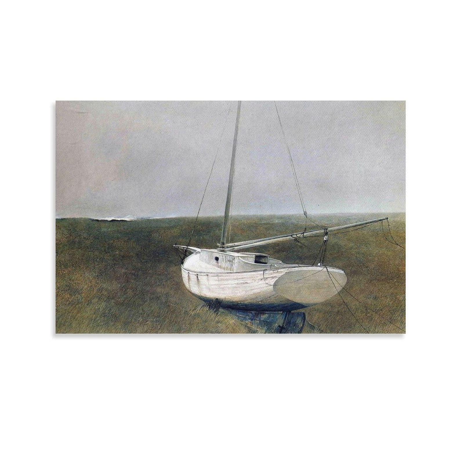Andrew Wyeth Print Painting Below Dover Home Decor Poster Wall Art ...
