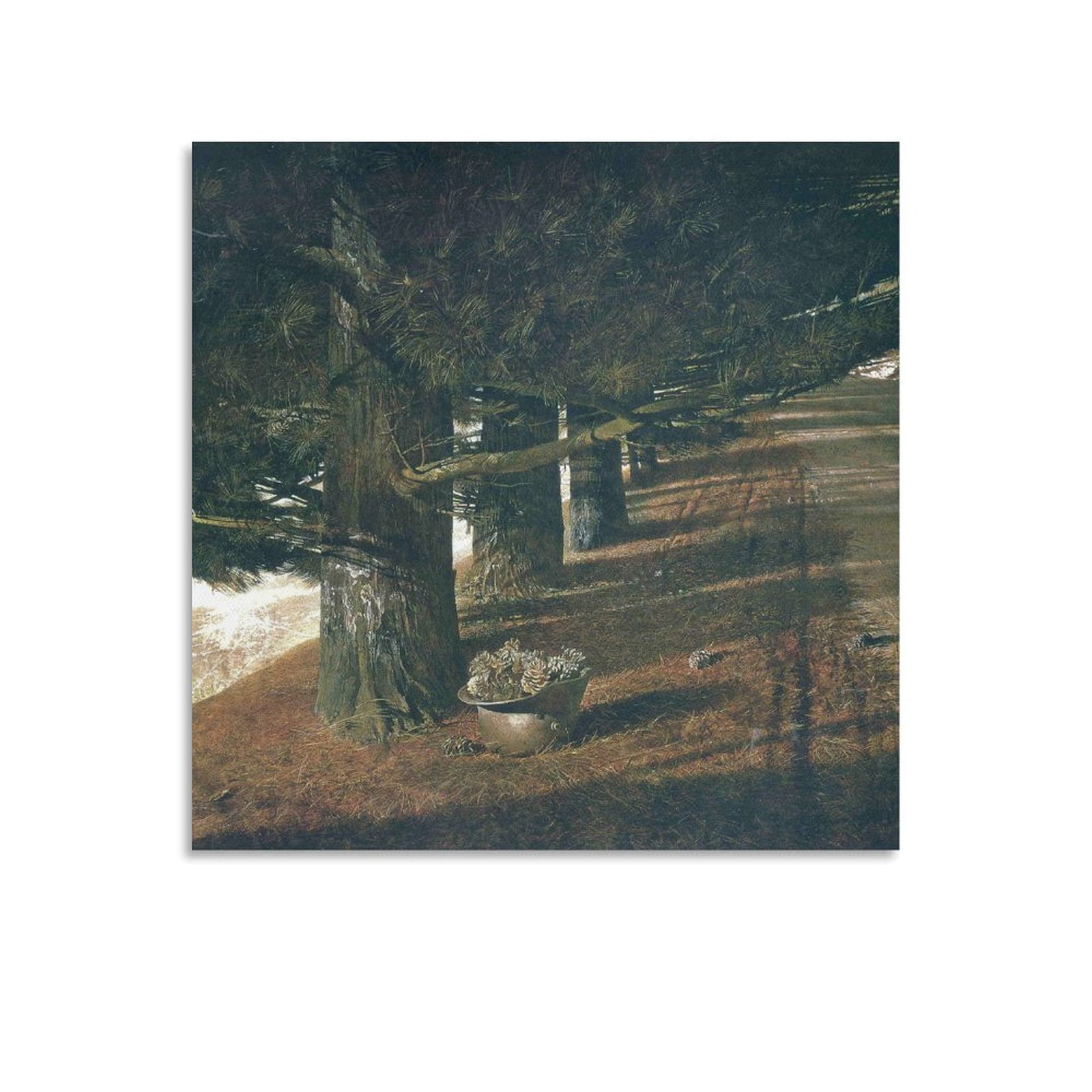 Andrew Wyeth Print Painting Pine Baron Posters Art Print Wall Photo ...
