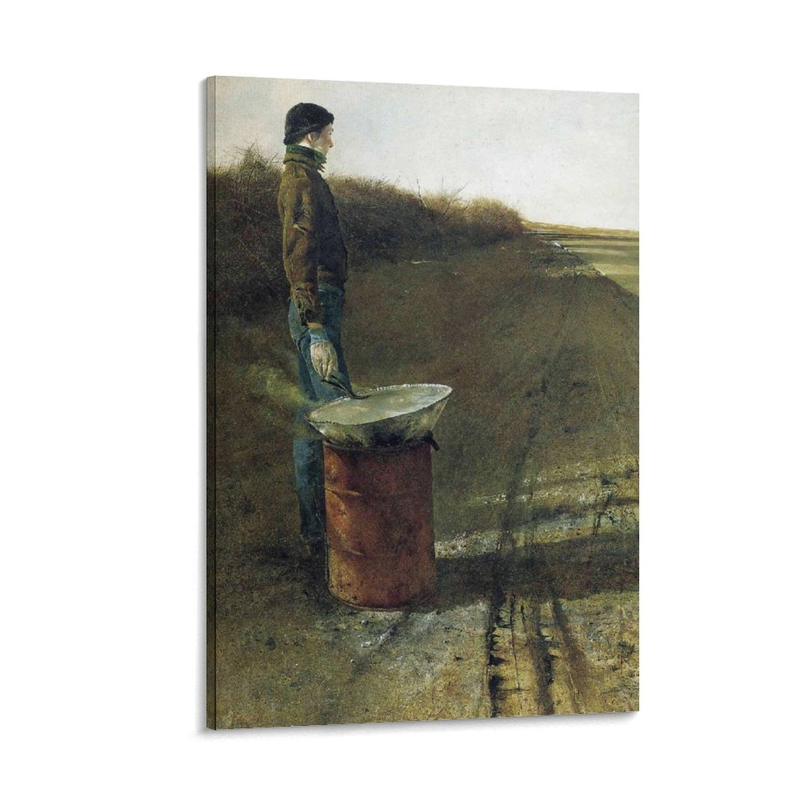 Andrew Wyeth Print Painting Roasted Chestnuts Painting On Canvas Wall ...