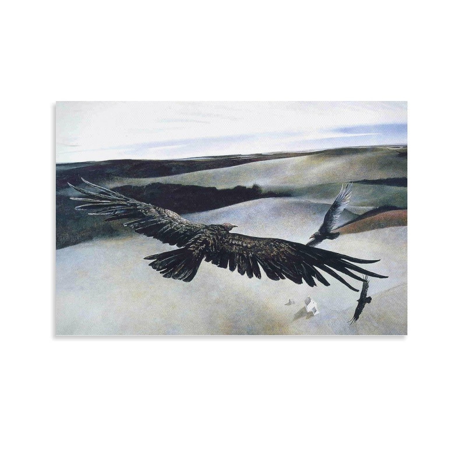 Andrew Wyeth Print Painting Soaring Picture Print Canvas Poster Wall ...