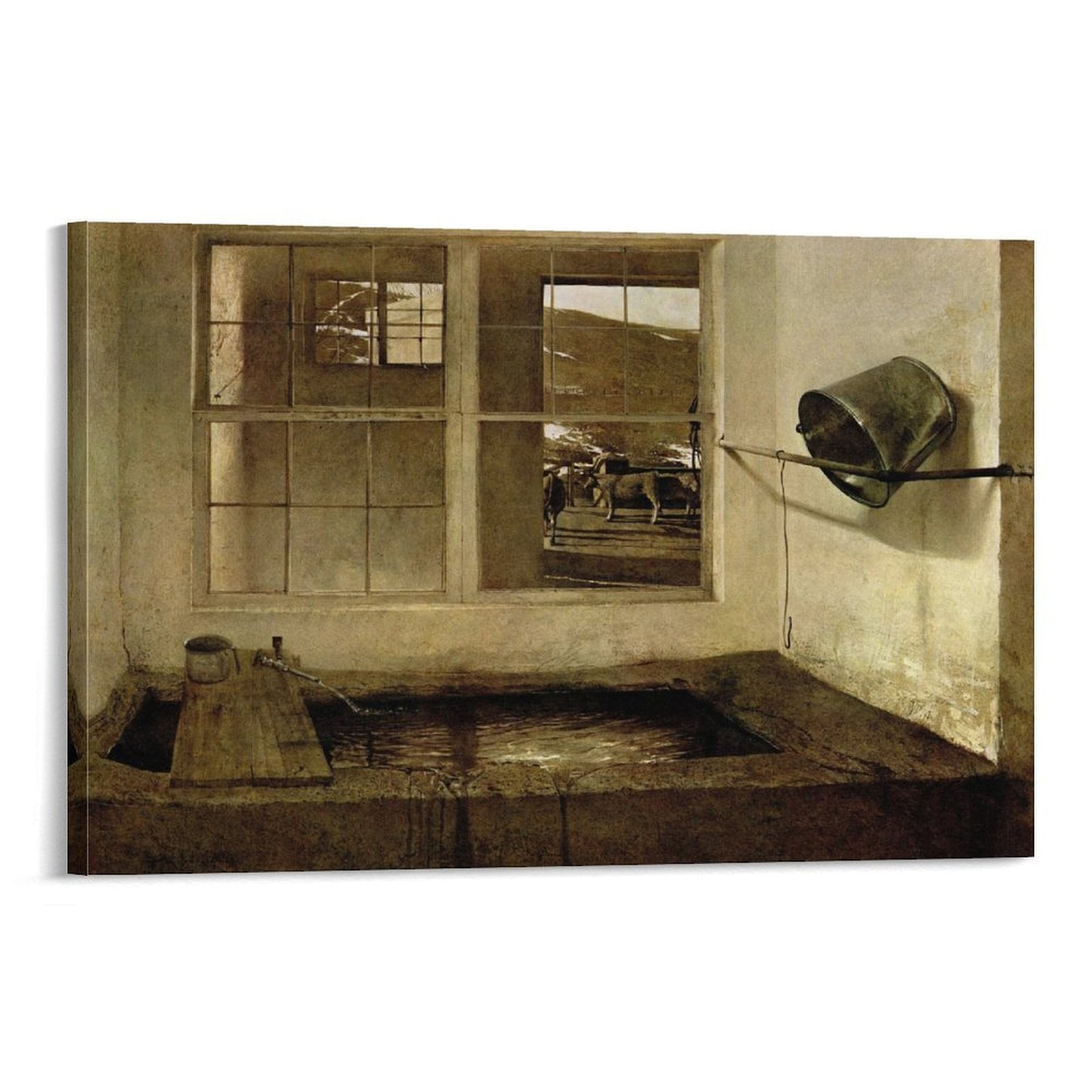 Andrew Wyeth Print Painting Spring Fed 2 Poster Cool Artworks Painting ...