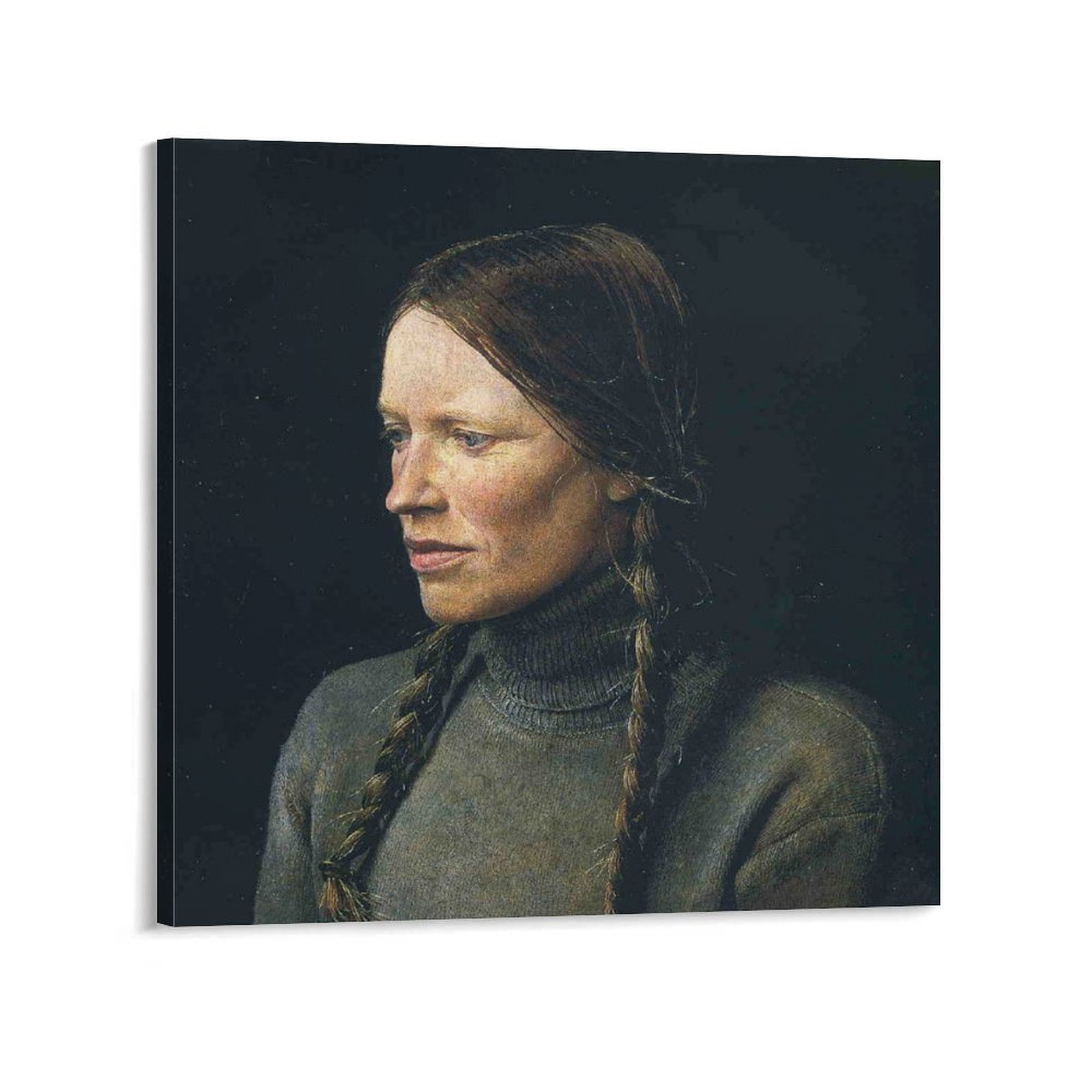 Andrew Wyeth Prints Paintings Braids by Andrew Wyeth Poster Art Poster ...