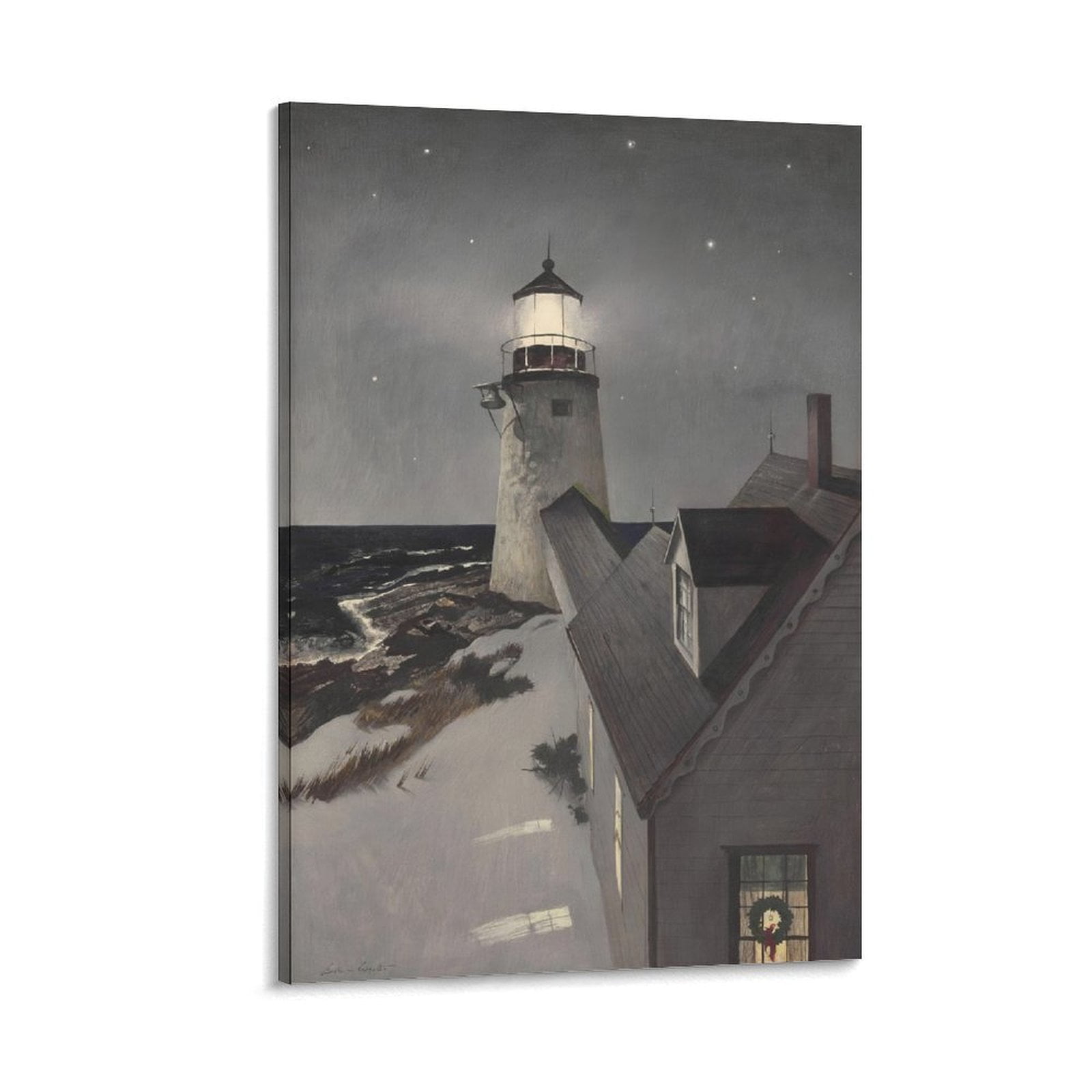 Andrew Wyeth Prints Paintings Snowy Morning by Andrew Wyeth Poster ...