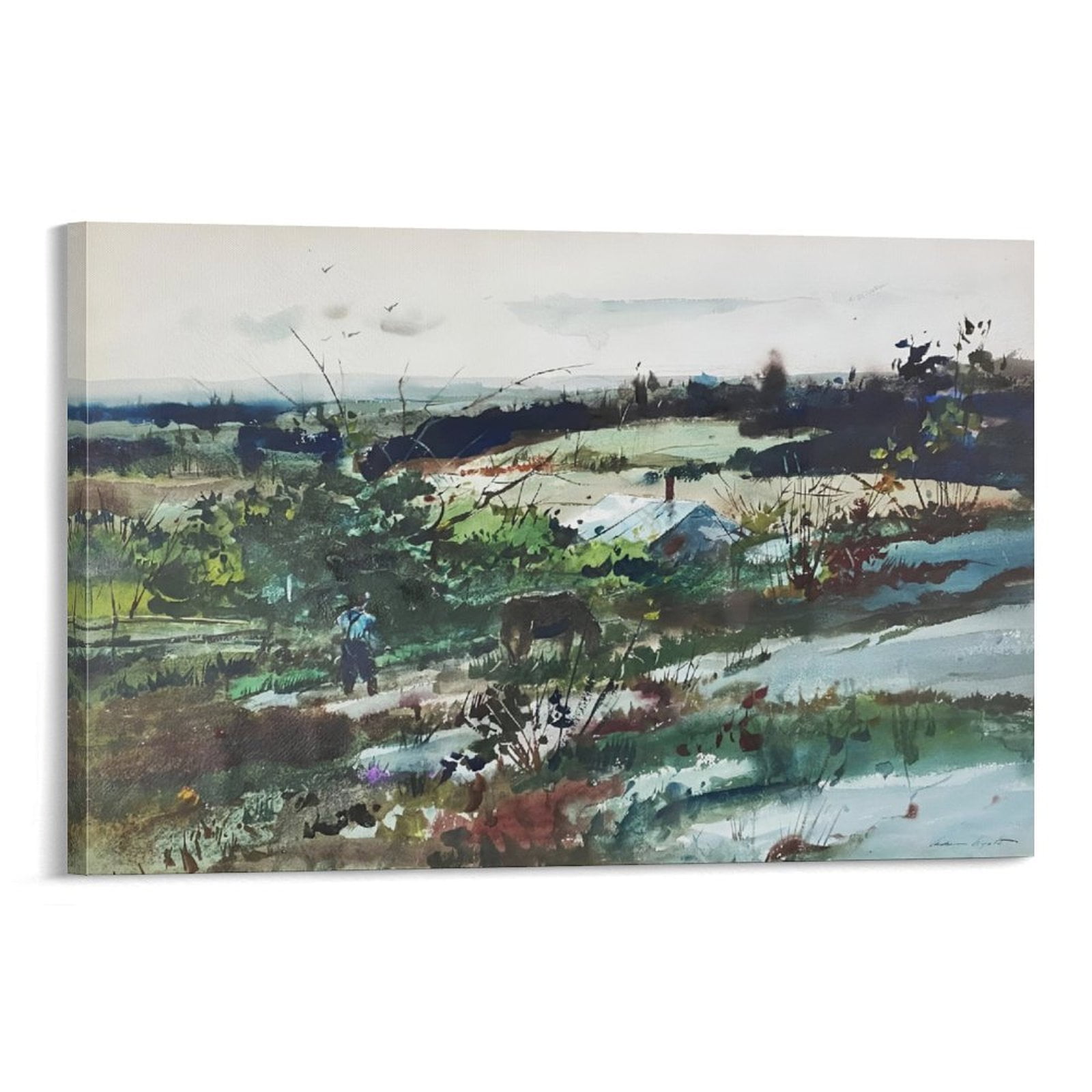 Andrew Wyeth Prints Paintings Upland Country by Andrew Wyeth Poster ...