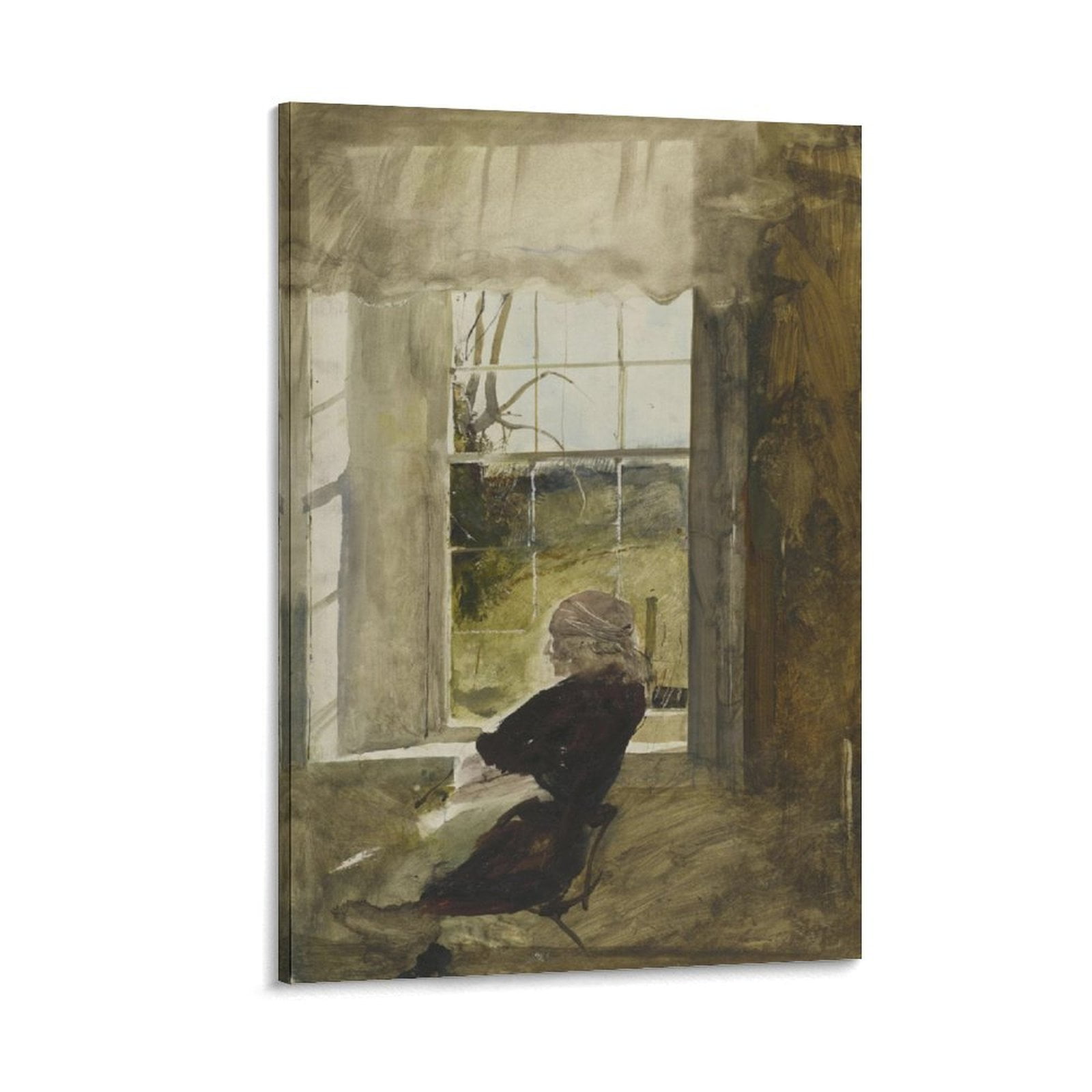 Andrew Wyeth in Profile Canvas Printing Famous Paintings, Wall Art ...
