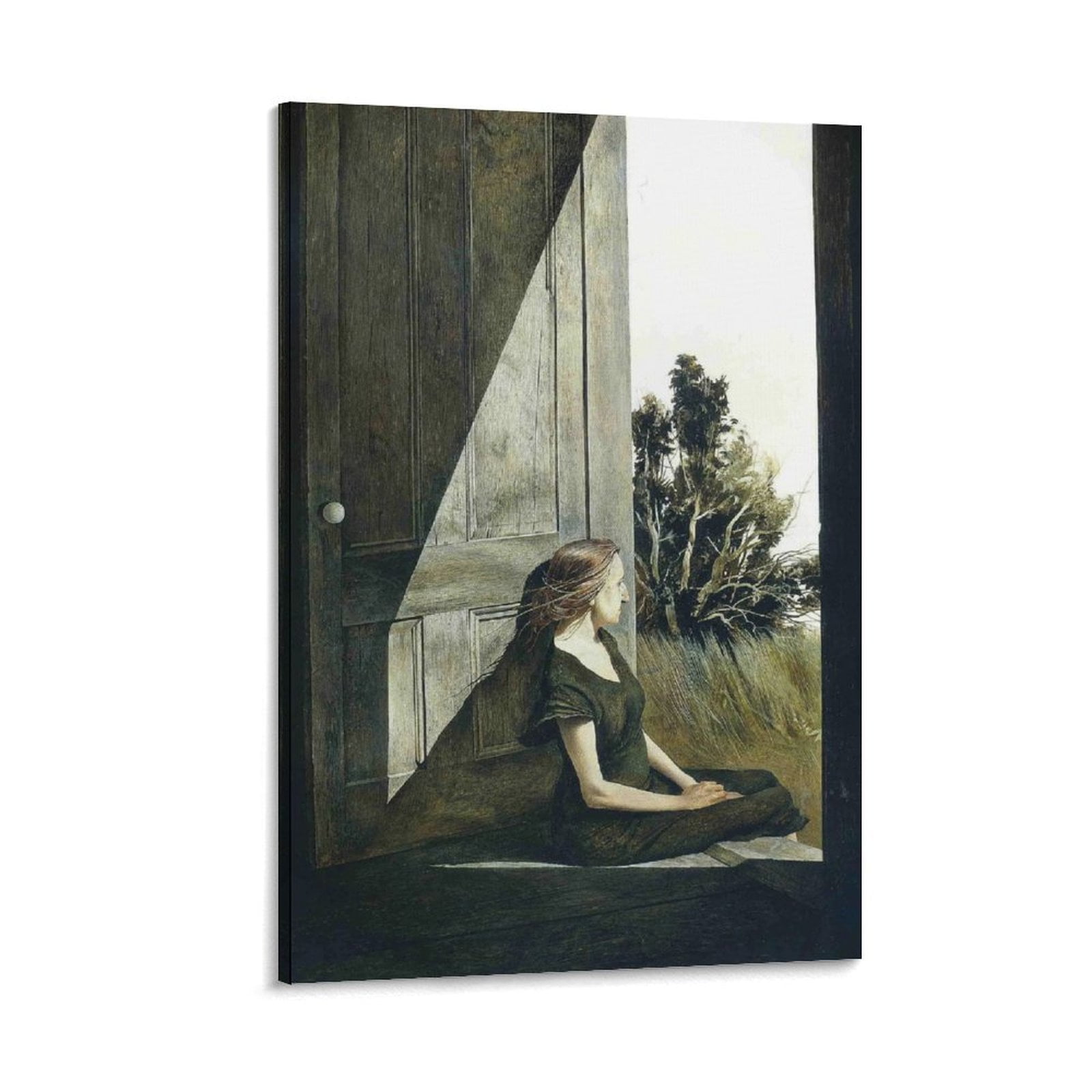 Andrew Wyeth The Artist Painting (2) Painting On Canvas Wall Art Poster ...