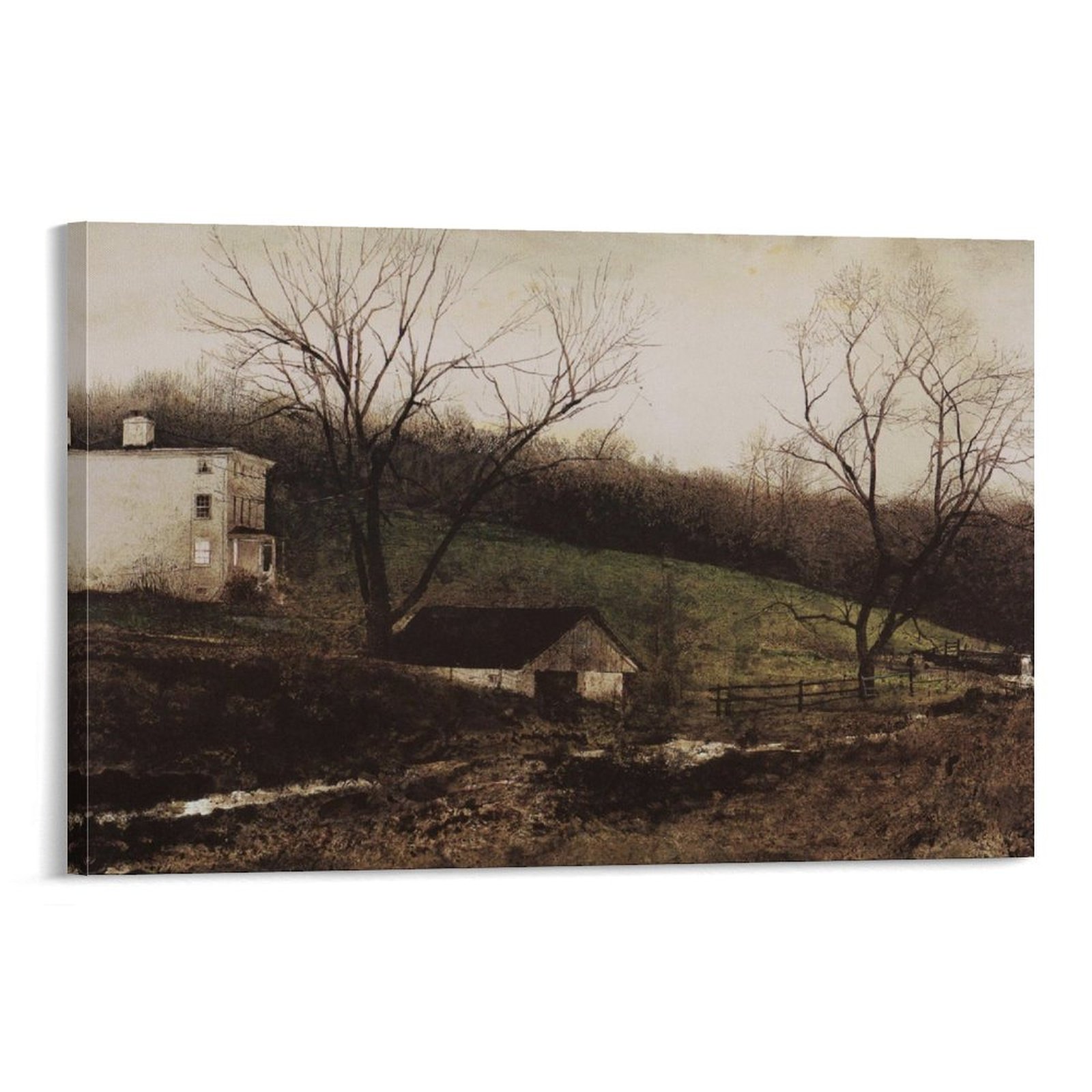 Andrew Wyeth The Artist Painting (34) Gifts Canvas Painting Poster Wall ...