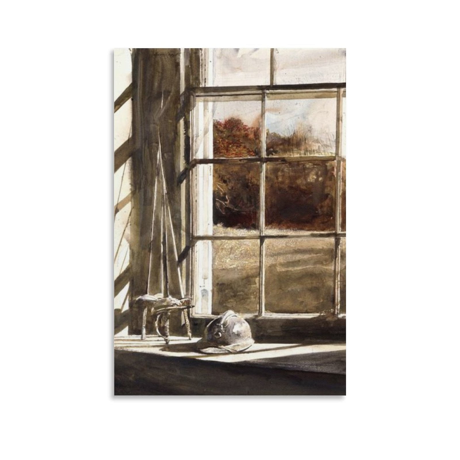 Andrew Wyeth The Artist Painting (37) Posters Art Print Wall Photo ...
