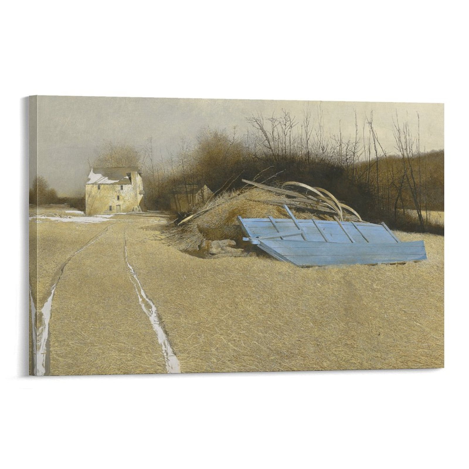 Andrew Wyeth The Artist Poster Nheriting The Realistic Home Decor ...