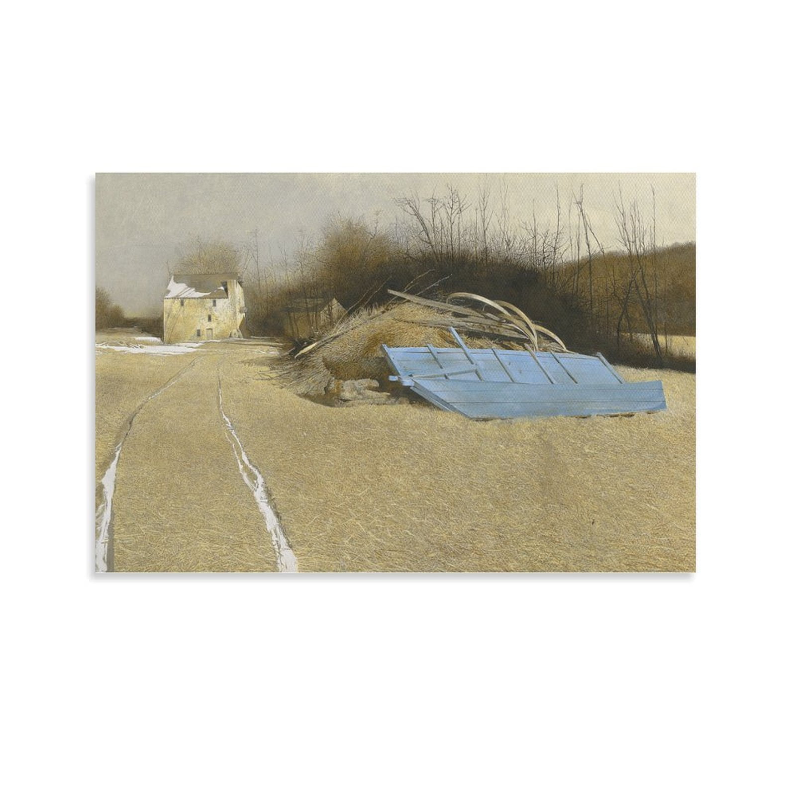 Andrew Wyeth The Artist Poster Nheriting The Realistic Posters Art ...