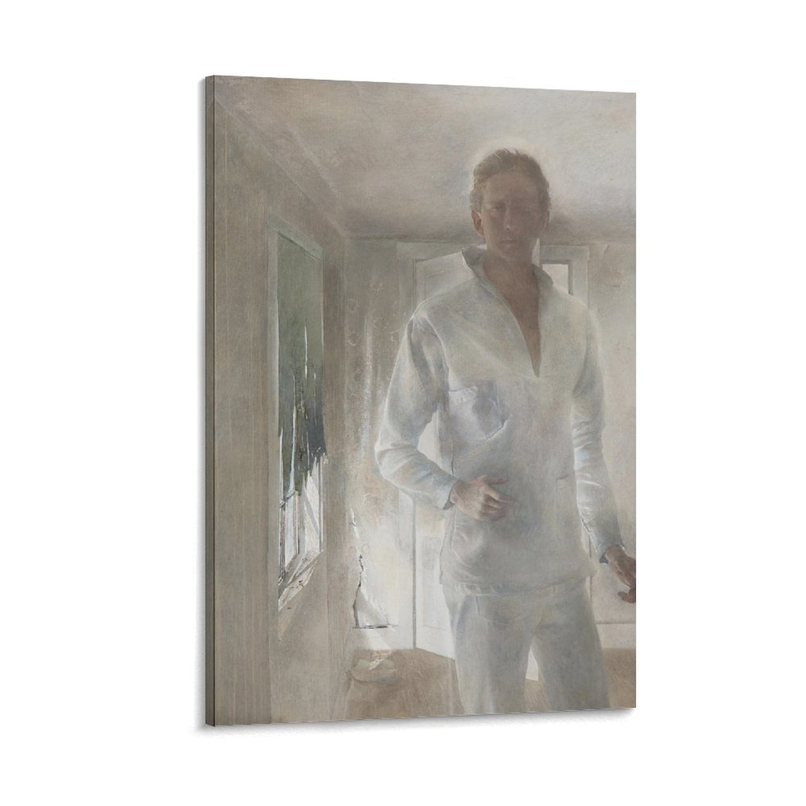 Andrew Wyeth The Artist Poster Nostalgic Realism Artworks Canvas Poster ...