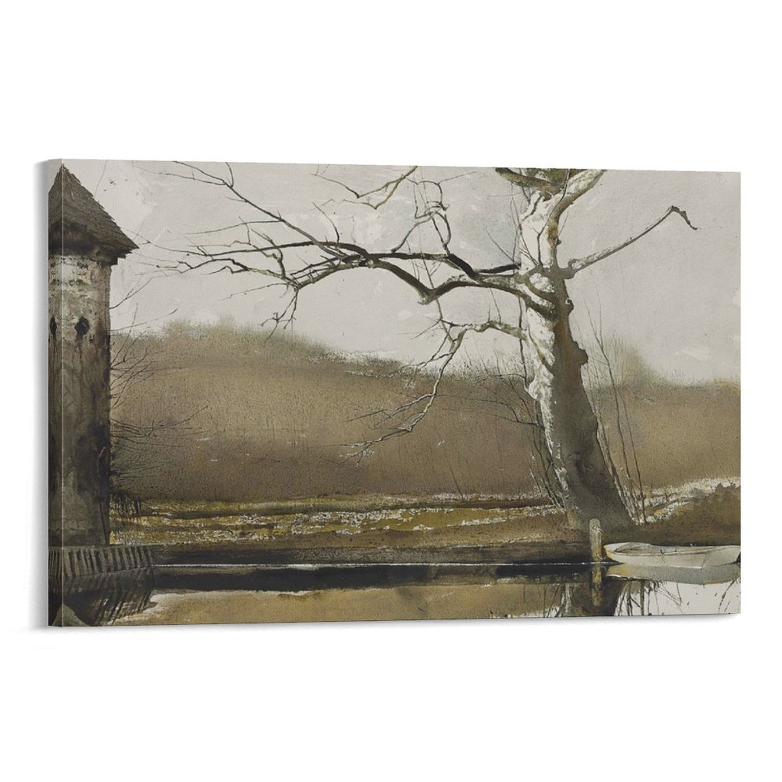 Andrew Wyeth The Artist Poster Painter Canvas Poster Wall Art Picture ...