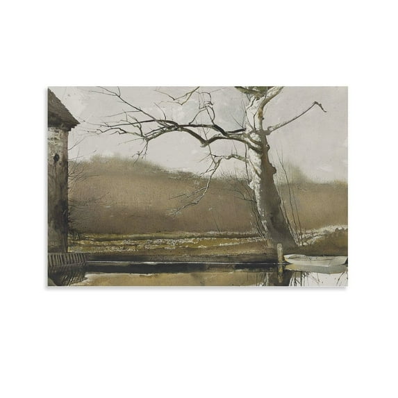 Andrew Wyeth The Artist Poster Painter Poster Cool Artworks Painting ...