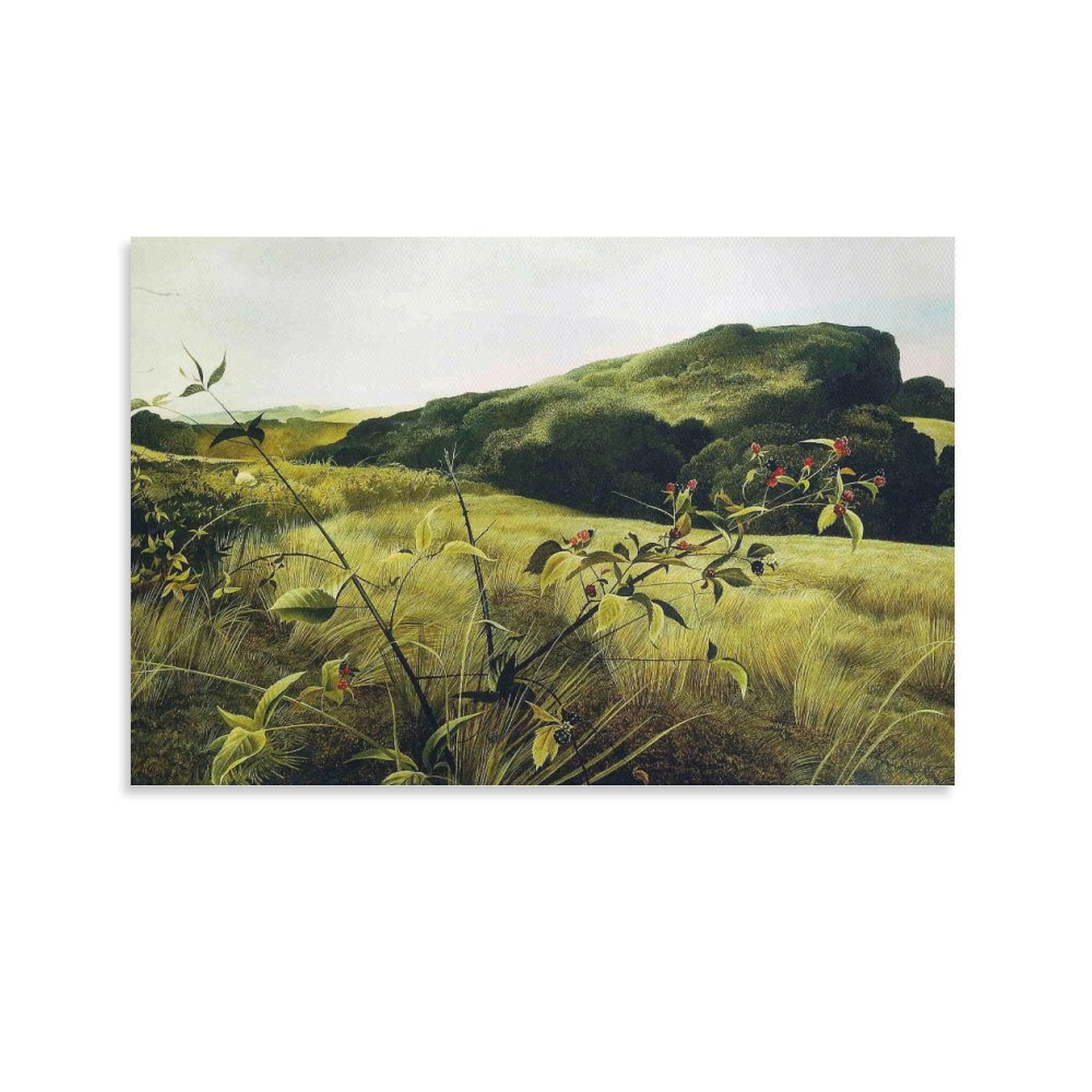 Andrew Wyeth The Artist Poster America Abstractionism Room Aesthetic ...