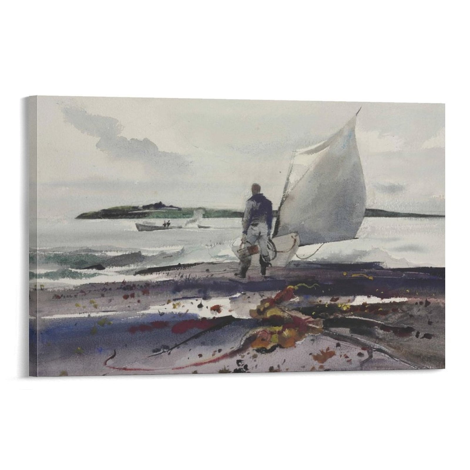 Andrew Wyeth The Artist Poster America Hyperrealism Wall Art Picture ...