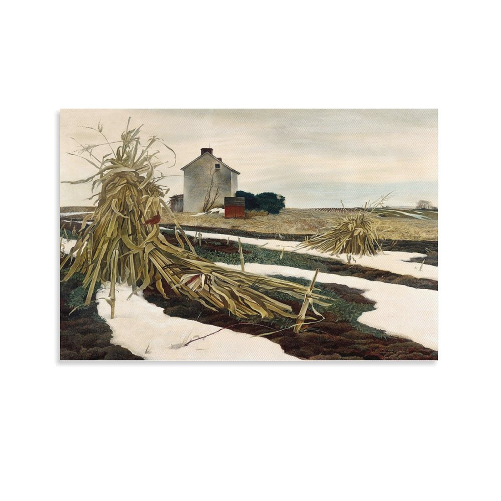 Andrew Wyeth The Artist Poster America NEW YORK SCHOOL Wall Art Picture ...